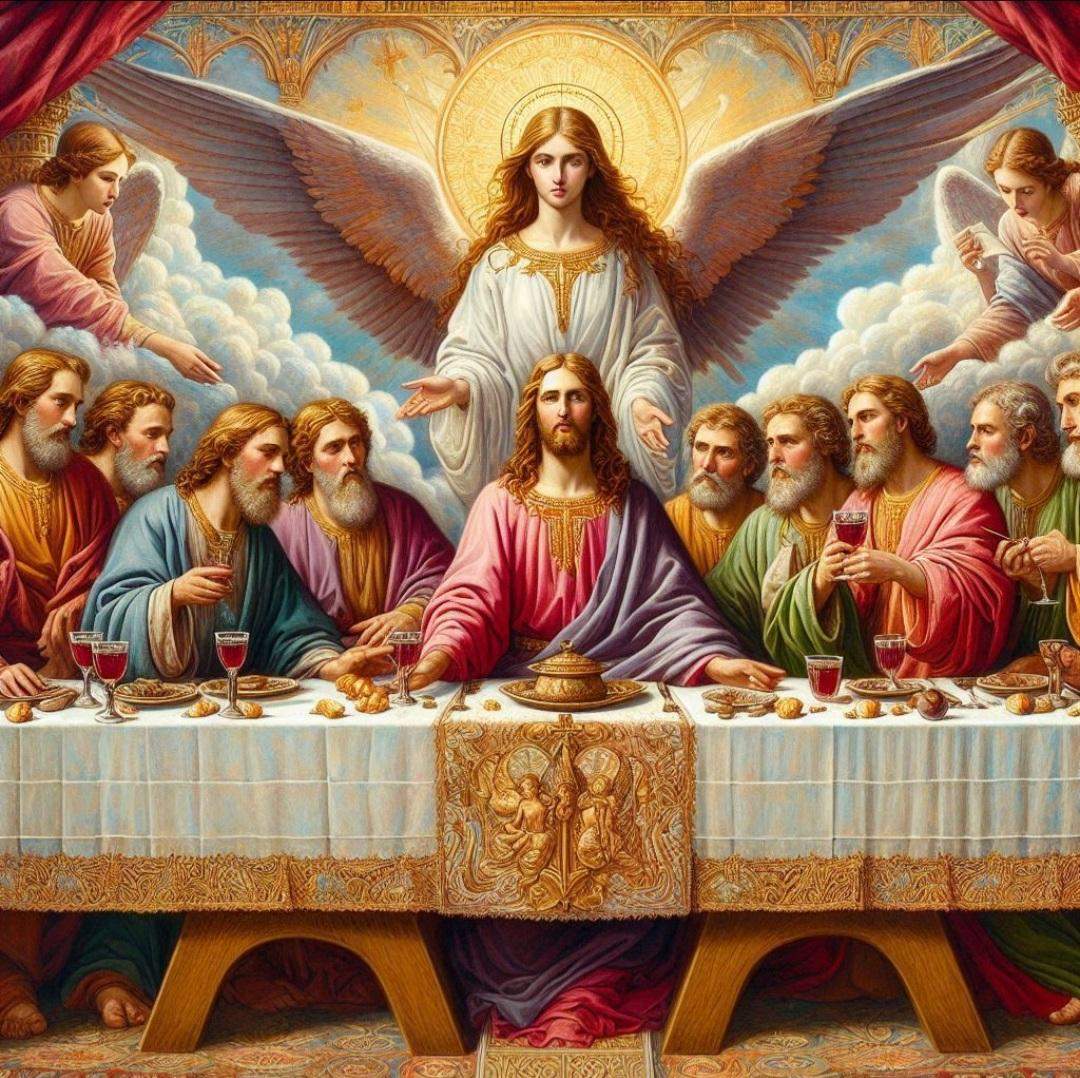 Kannst du mir die verklärte göttliche menschliche Form von Jesus nach ...