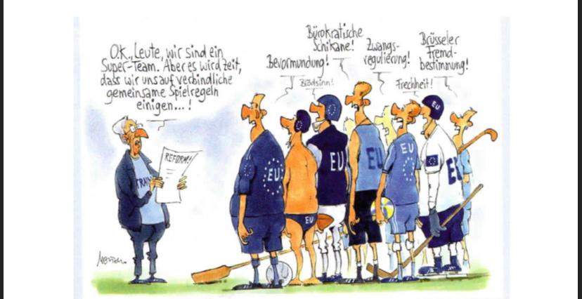 Karikatur von Gerhard Mester? (Politik)