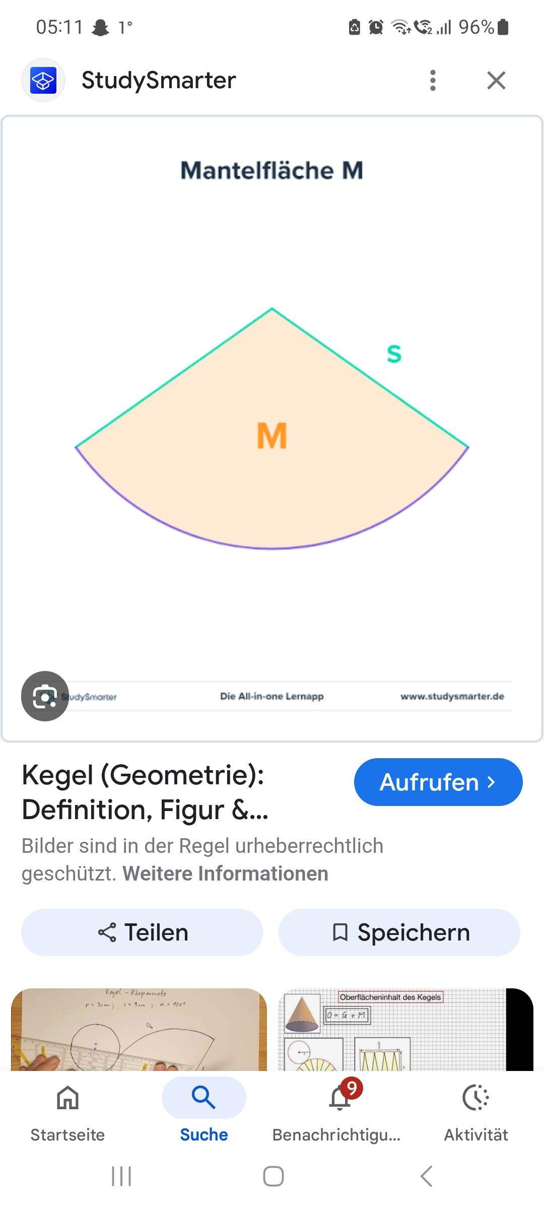 Kegel bauen? (rechnen, Formel)