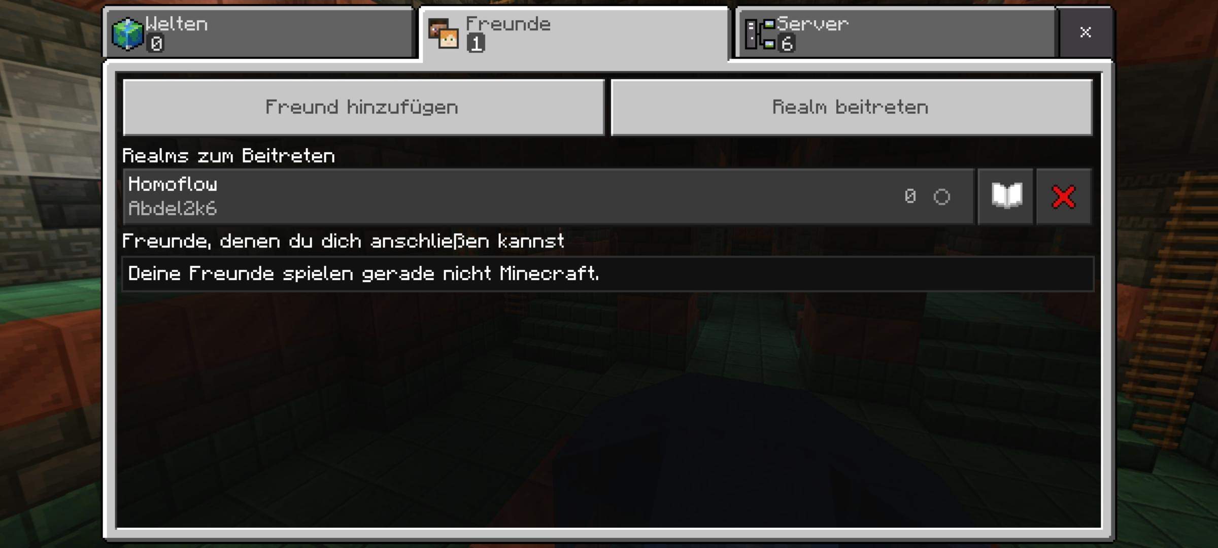 Kein zutritt zum realm? (Minecraft, Minecraft Server, Mojang)