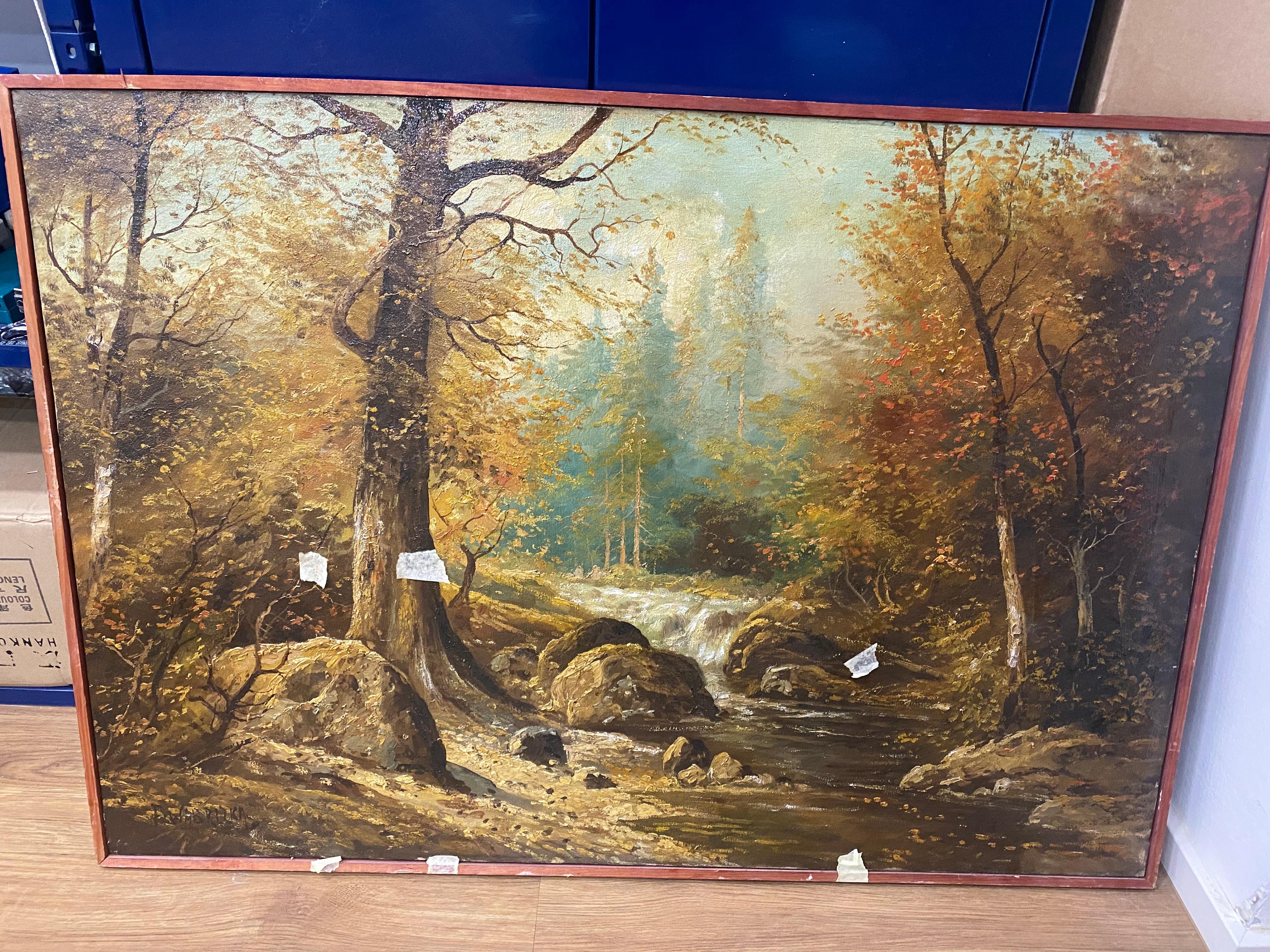 Kennt jemand diesen Maler/Künstler/Bild? (Technologie, Kunst, Malerei)