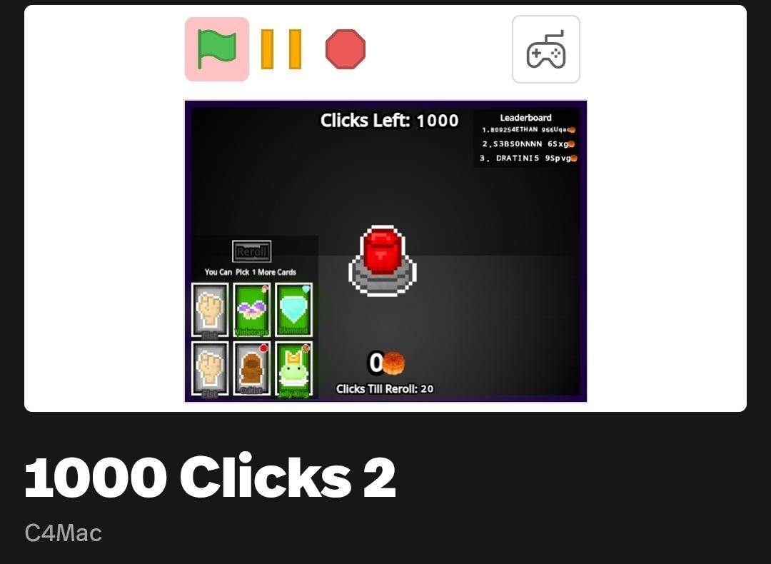 Kennt jemand dieses Spiel(1000 clicks 2)? (Online-Spiele, clicker)