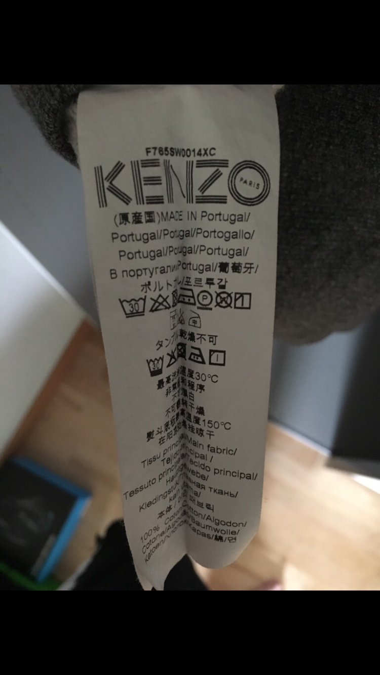 Kenzo Pullover original? (Kleidung, Mode, Fashion)