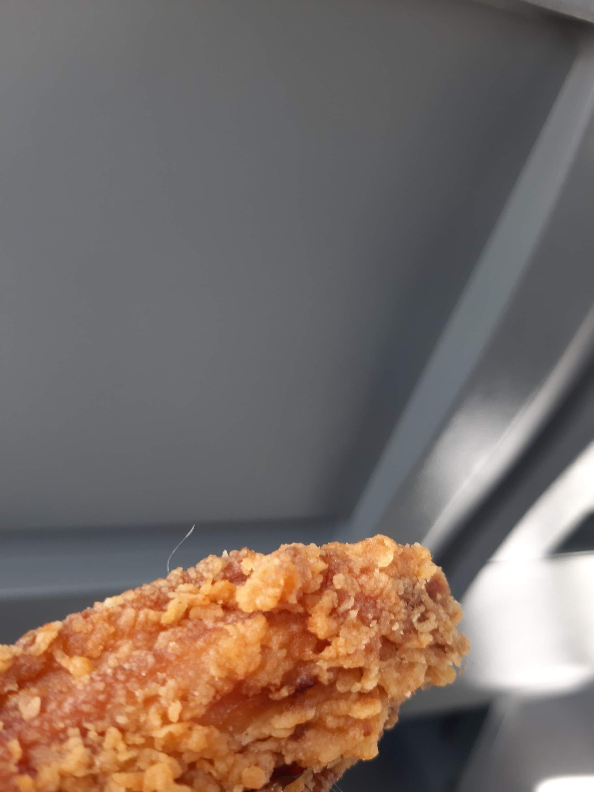 KFC Haar im Essen? (Hygiene)