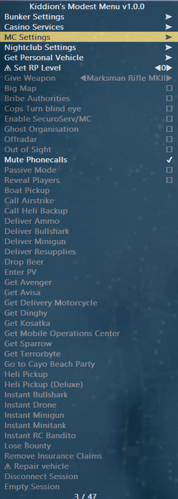 Kiddons Mod Menu funktioniert nicht? (PC, GTA V, Mods)