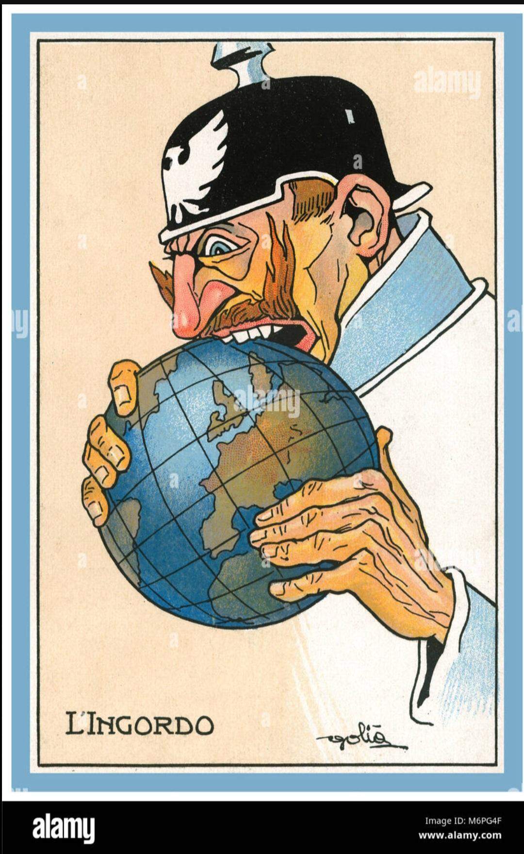 Könnt ihr mir die Karrikatur beschreiben und im historischen Kontex ...