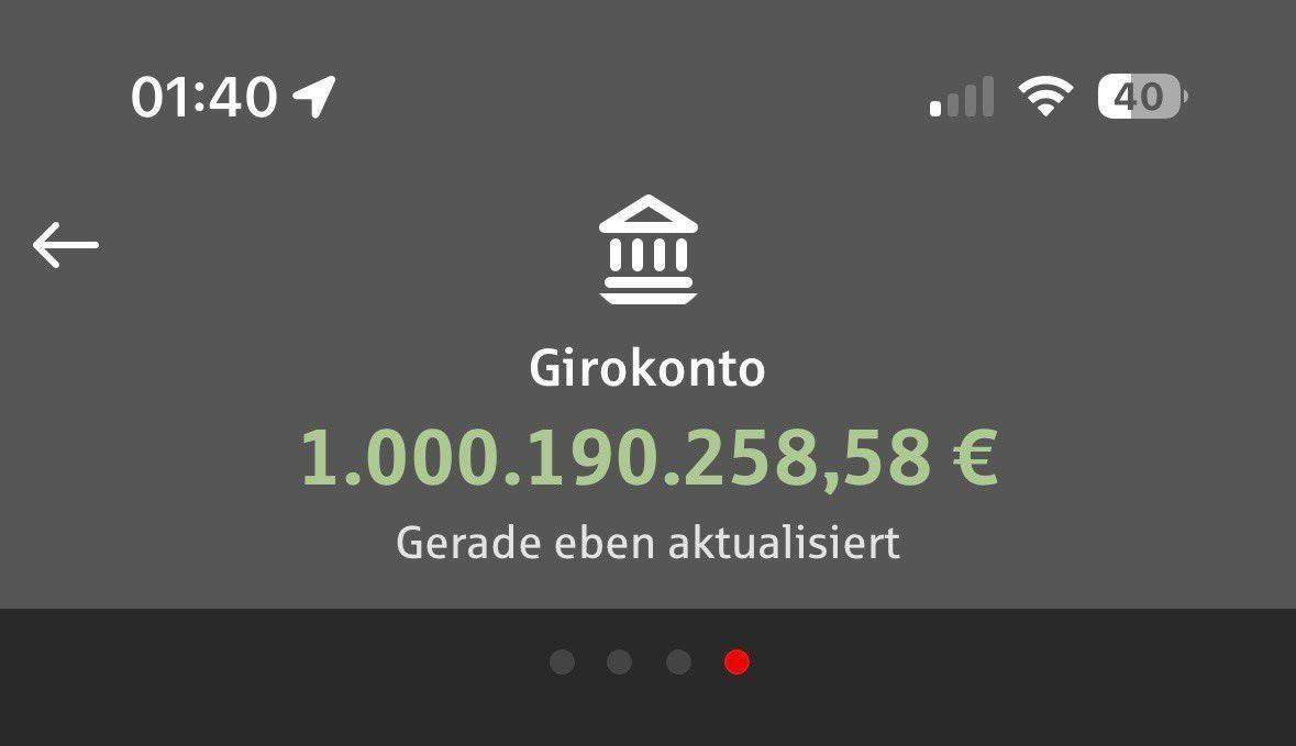 Könnte man mit 28 noch so ein Kontostand erreichen? (Psychologie, Geld ...