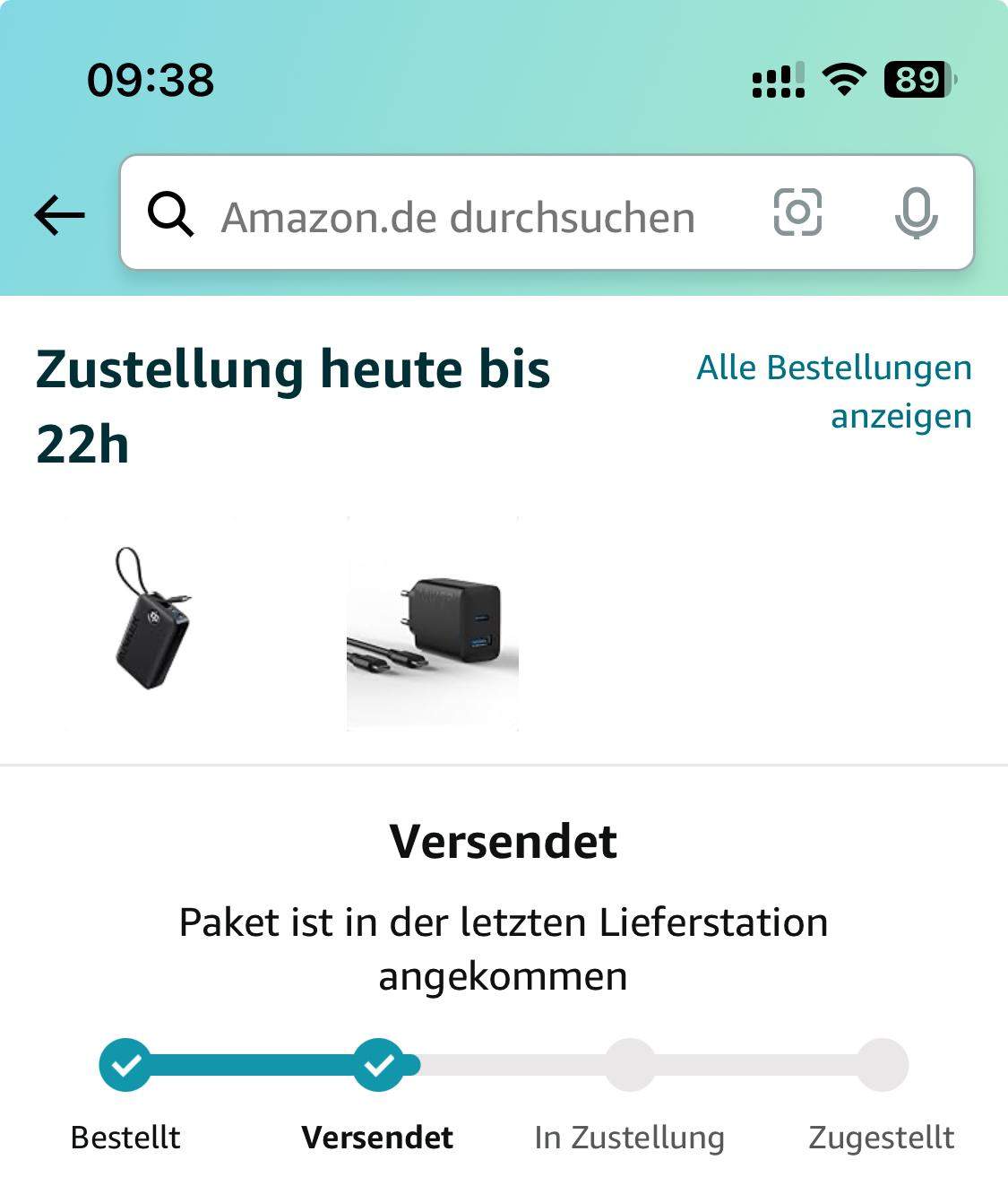 Kommt das heute noch an? (Amazon, Lieferzeit)