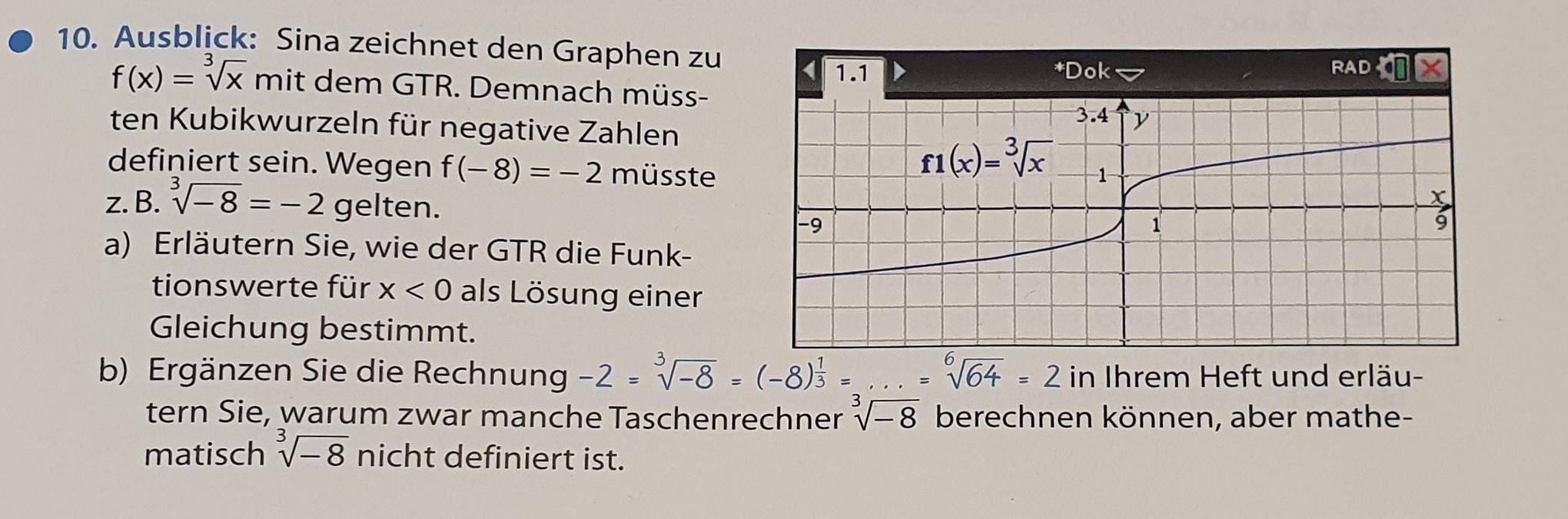 Kubikwurzeln (Wurzelfunktionen) (-2=...=2)? (rechnen, Funktion ... Kubikwurzeln (Wurzelfunktionen) (-2=...=2)? (rechnen, Funktion ...