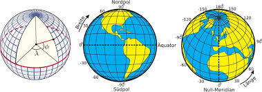 Längen- und Breitengrad in Geographie? (Geografie, gradnetz)