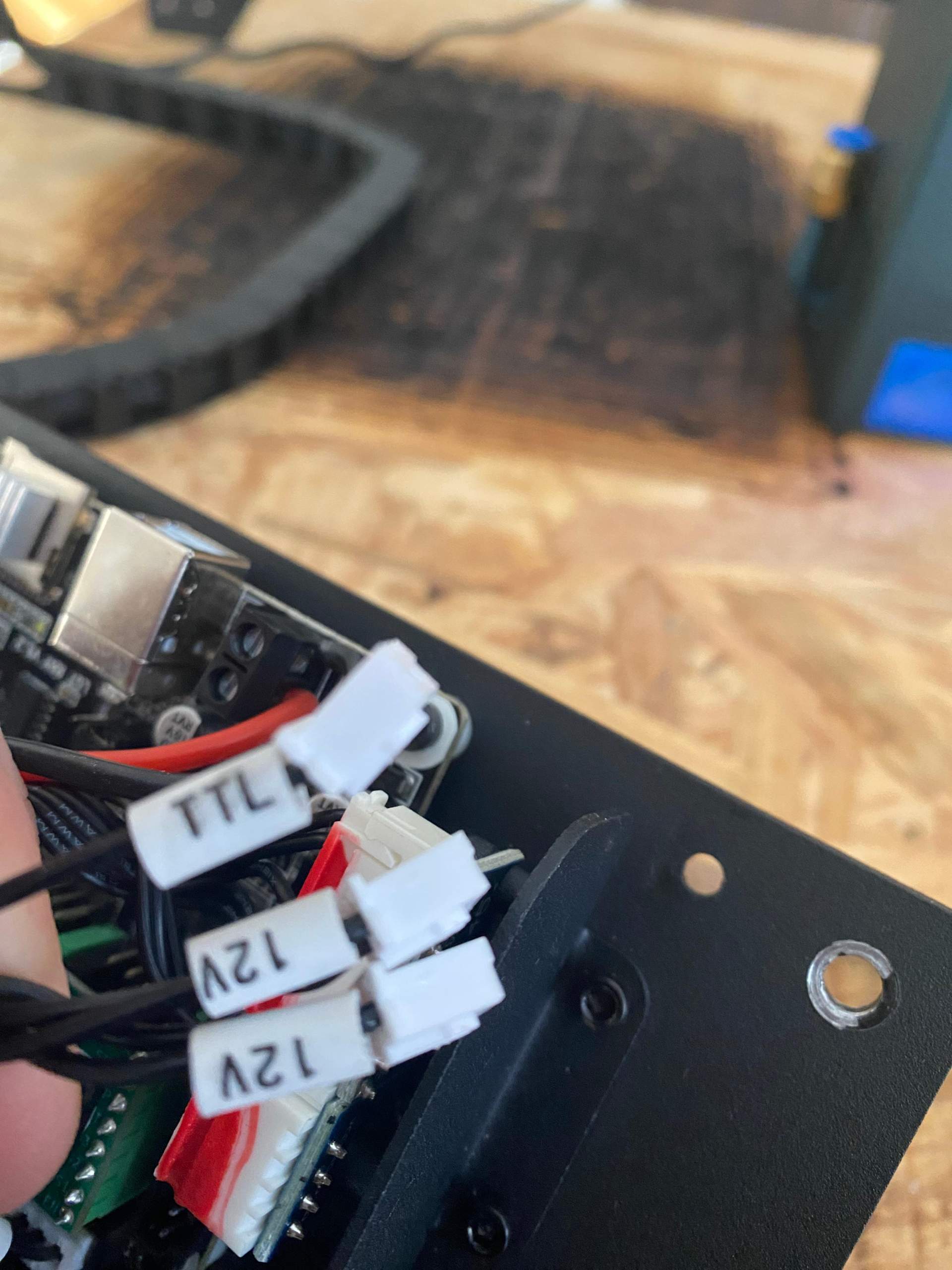 Langer ray5 30 W Laser anschließen? (Elektrik, Kabel, Lautsprecher)