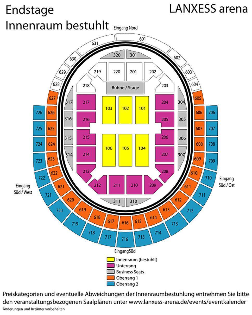 Lanxess Arena Block 211? (Köln, Konzerttickets)