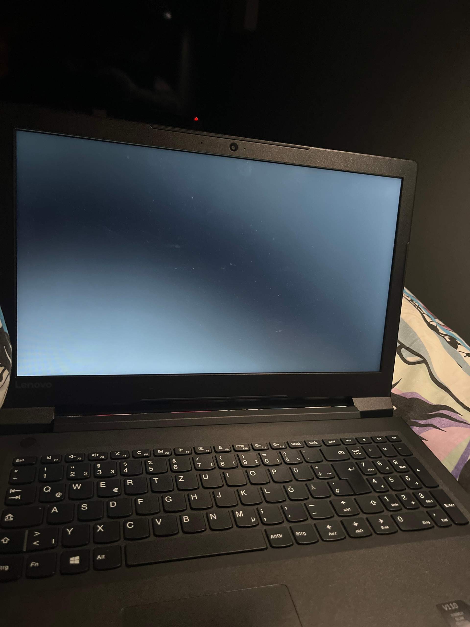Laptop bei Hochfahren nur Blau Screen? (Lenovo)