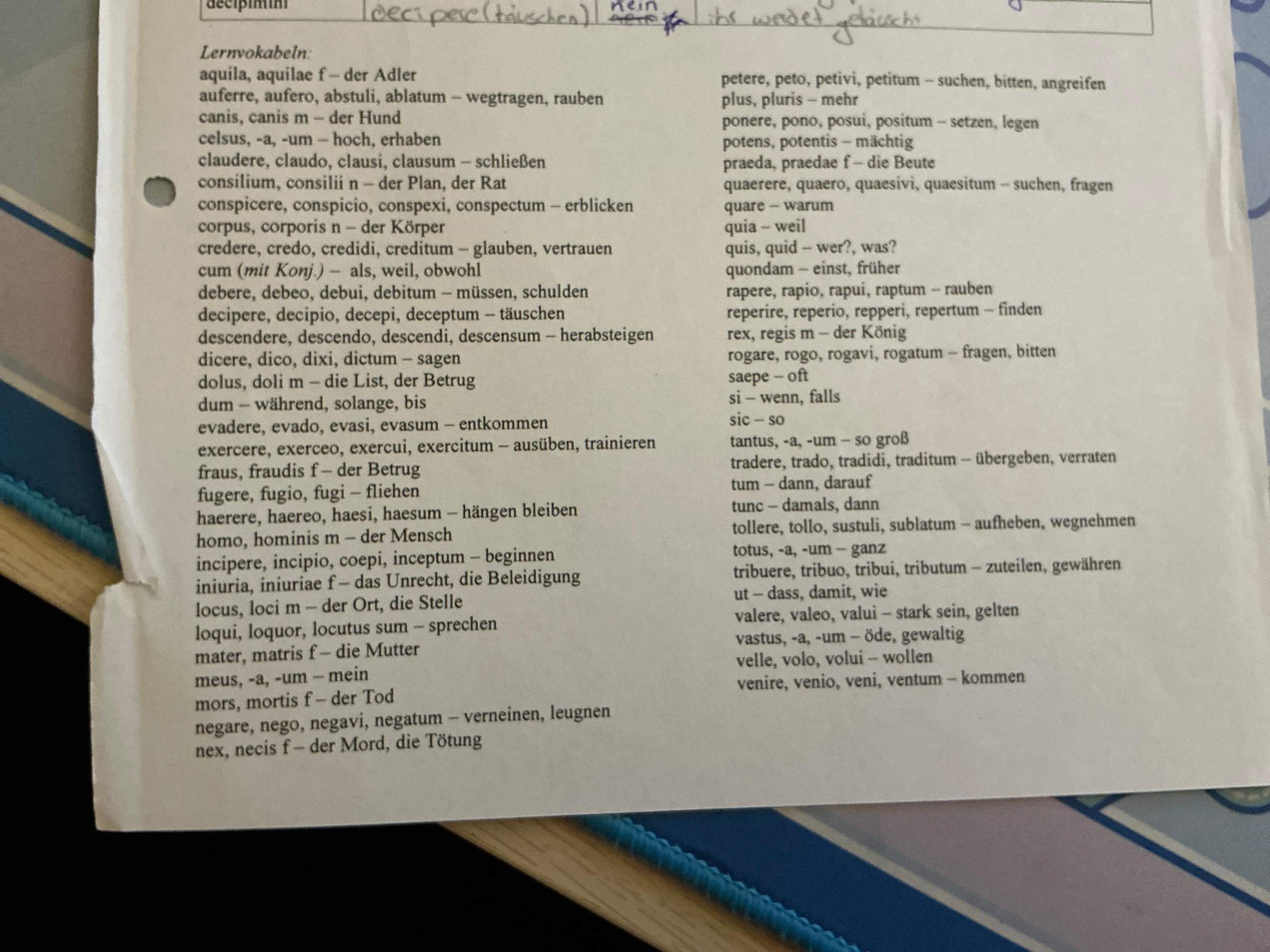 Latein Fabel Klausur, welche kommt dran? (Übersetzung, Oberstufe ...