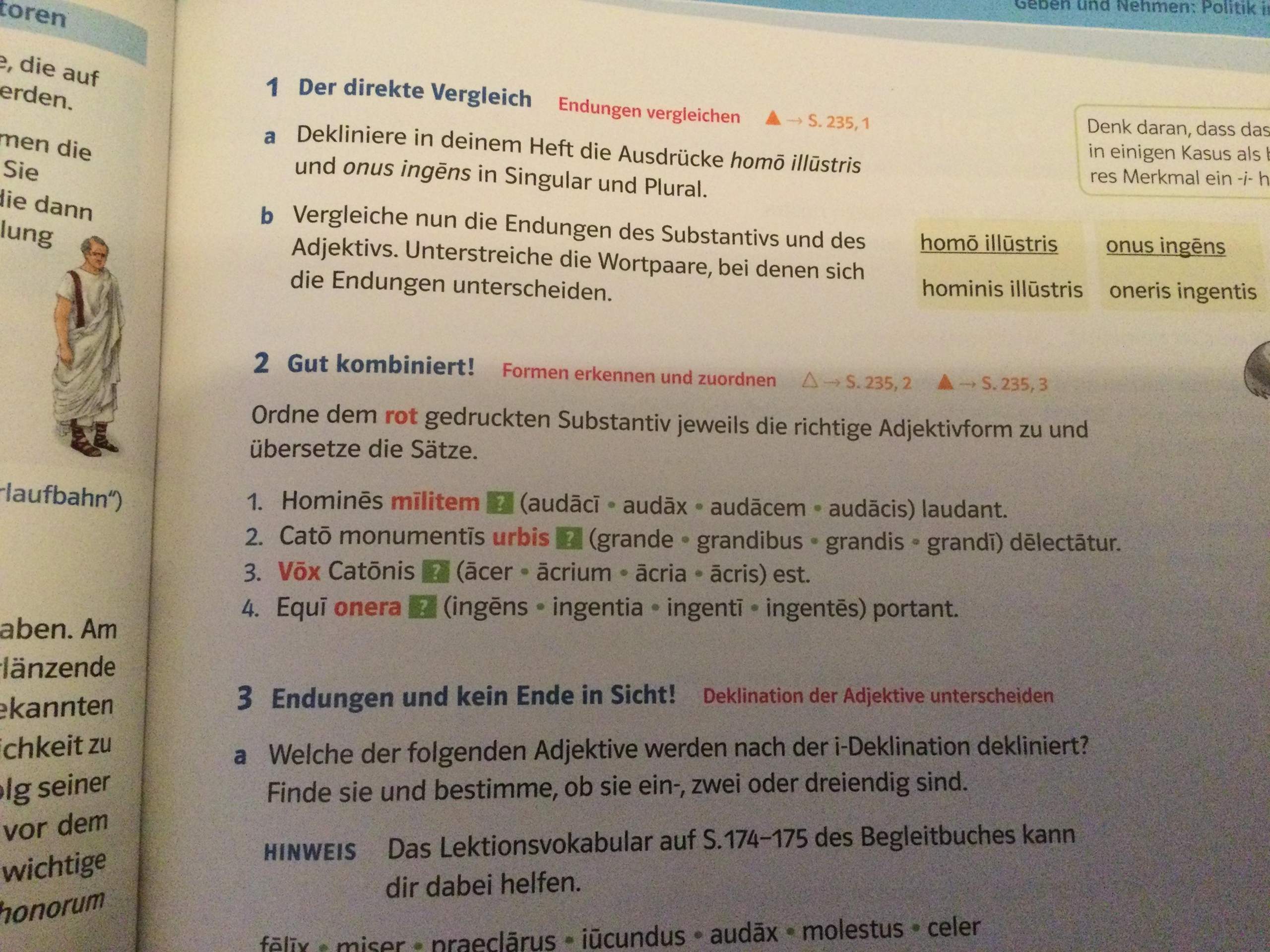 Latein: Kann mir jemand bei der Aufgabe 2 helfen? (Grammatik ... Latein: Kann mir jemand bei der Aufgabe 2 helfen? (Grammatik ...