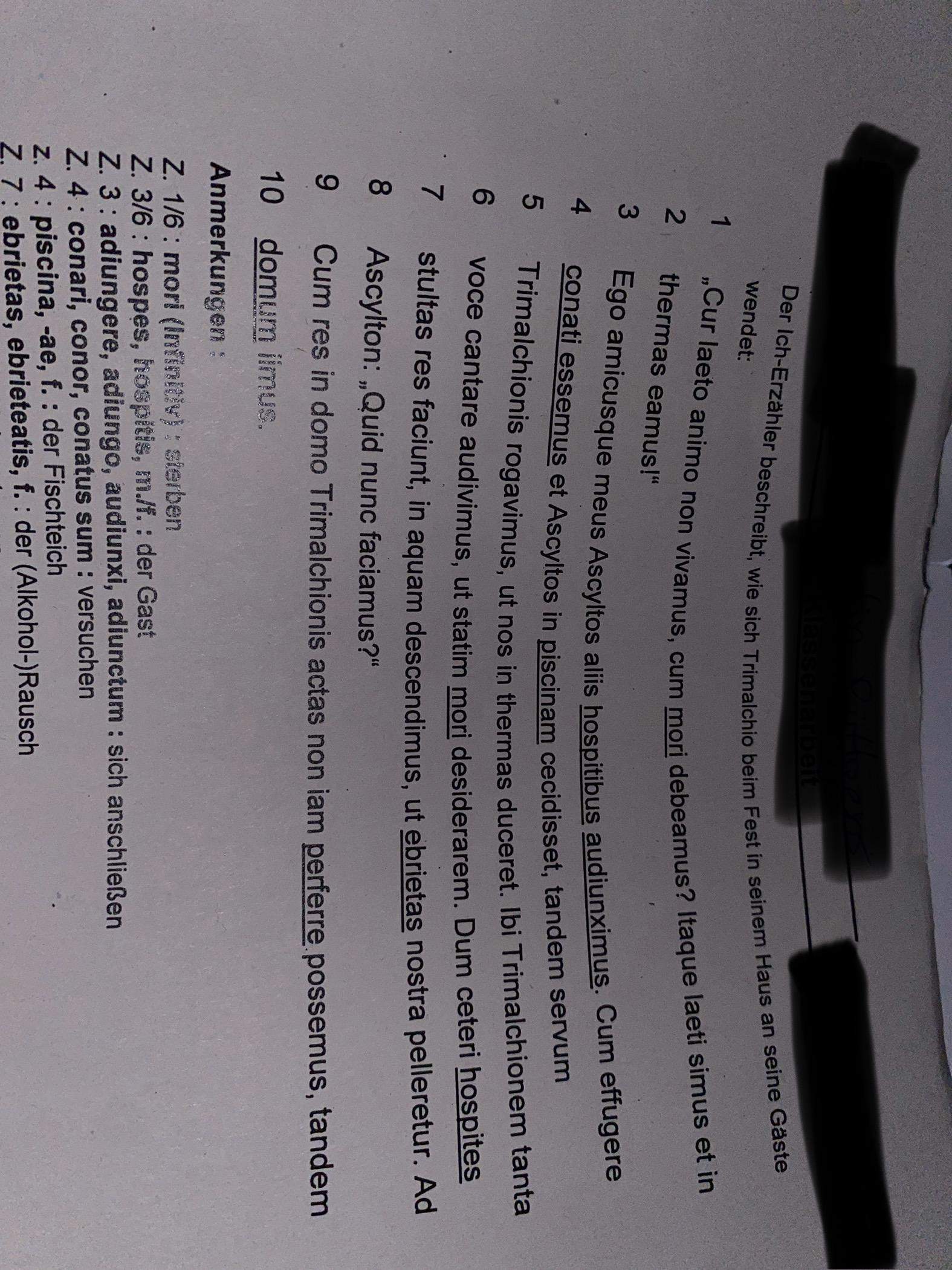 Latein konjunktive formen Hilfe? (Lernen, Grammatik, Fremdsprache)