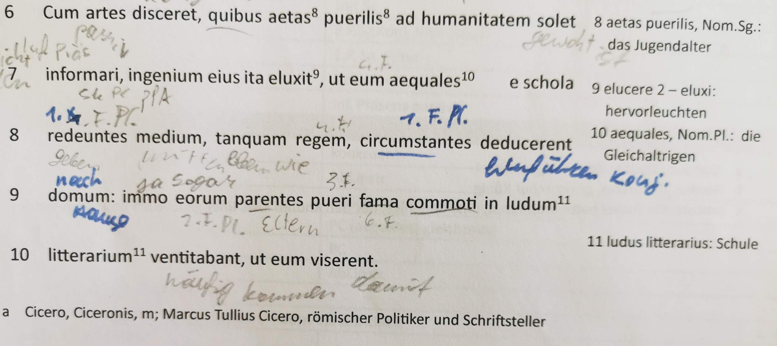 Latein Verbesserung? (Schule, Sprache, Geschichte)