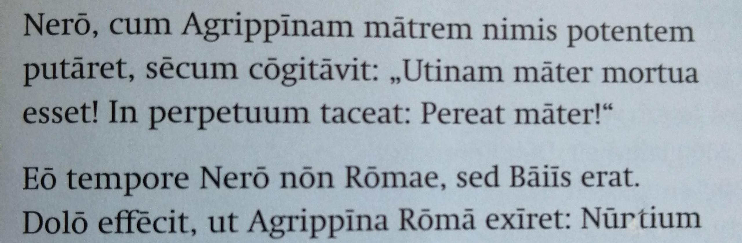Lateintext Übersetzung Klasse 9? (Schule, Gymnasium, Latein)
