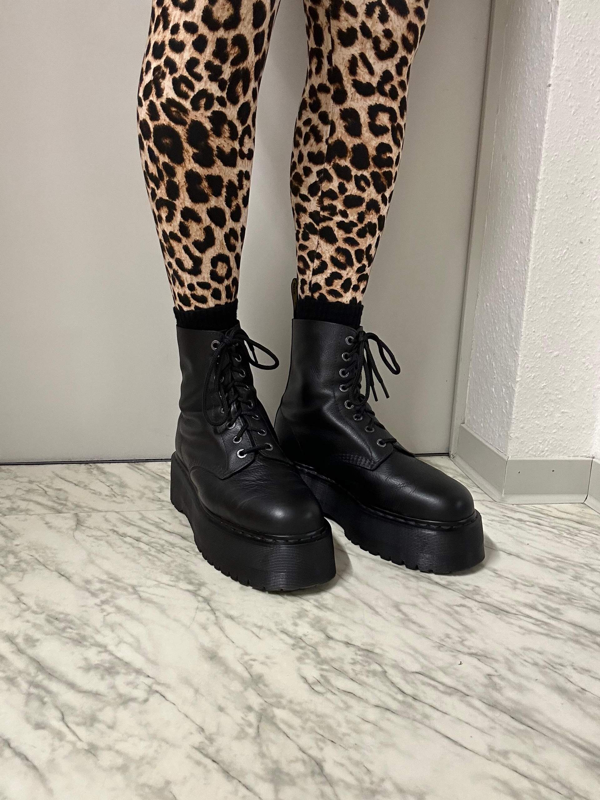 Leggings mit Leoparden Muster? (Leggins, Leoparden-Muster)