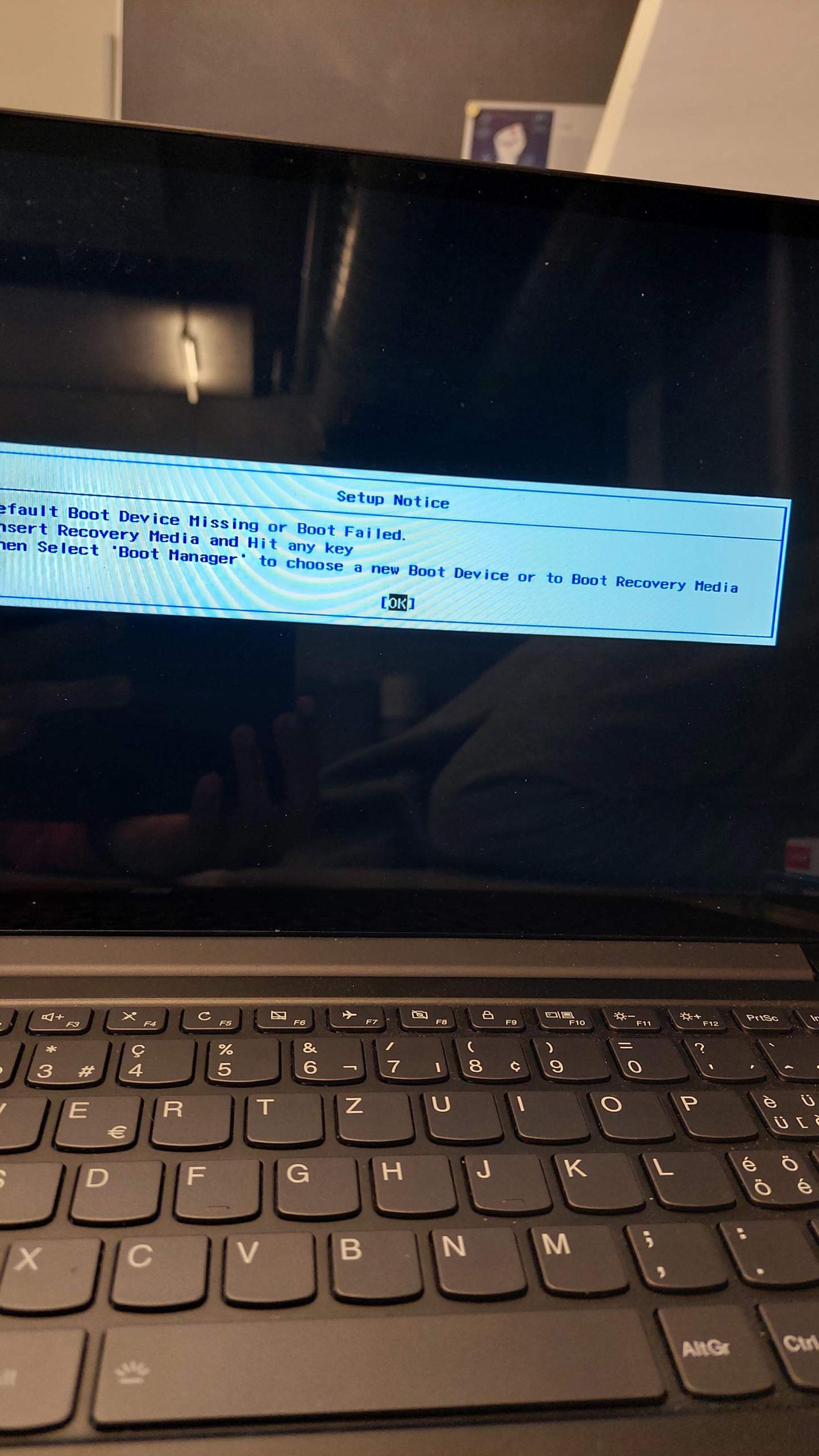 Lenovo boot Problem? (Computer, Technik)