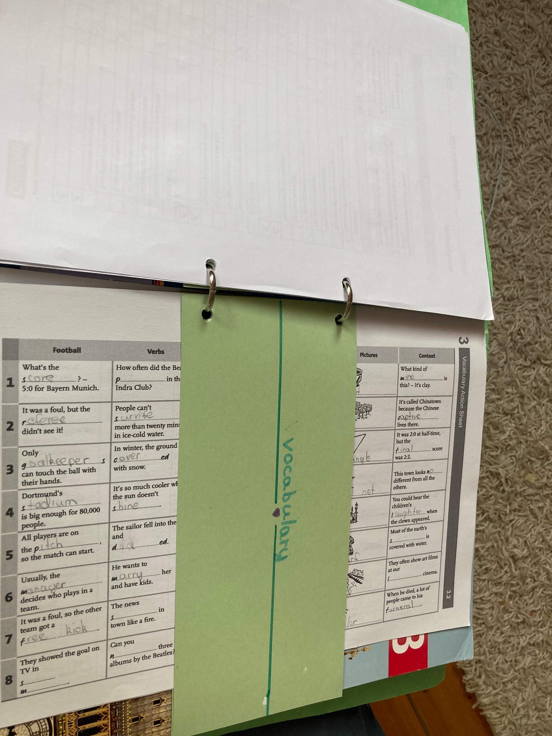 Lernt ihr mit so einem Ordner? (Computer, Schule, Sprache)