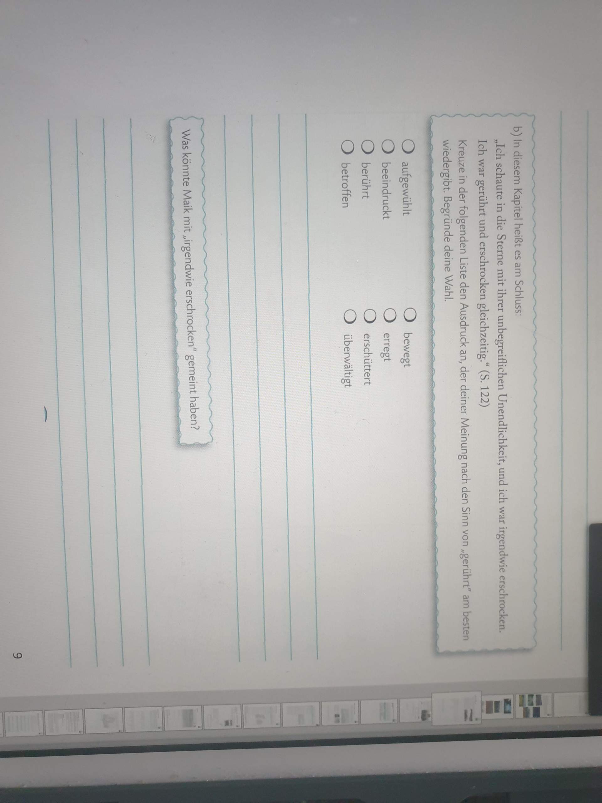 Lesetagebuch Tschick? (Schule, Buch, Tschick buch)