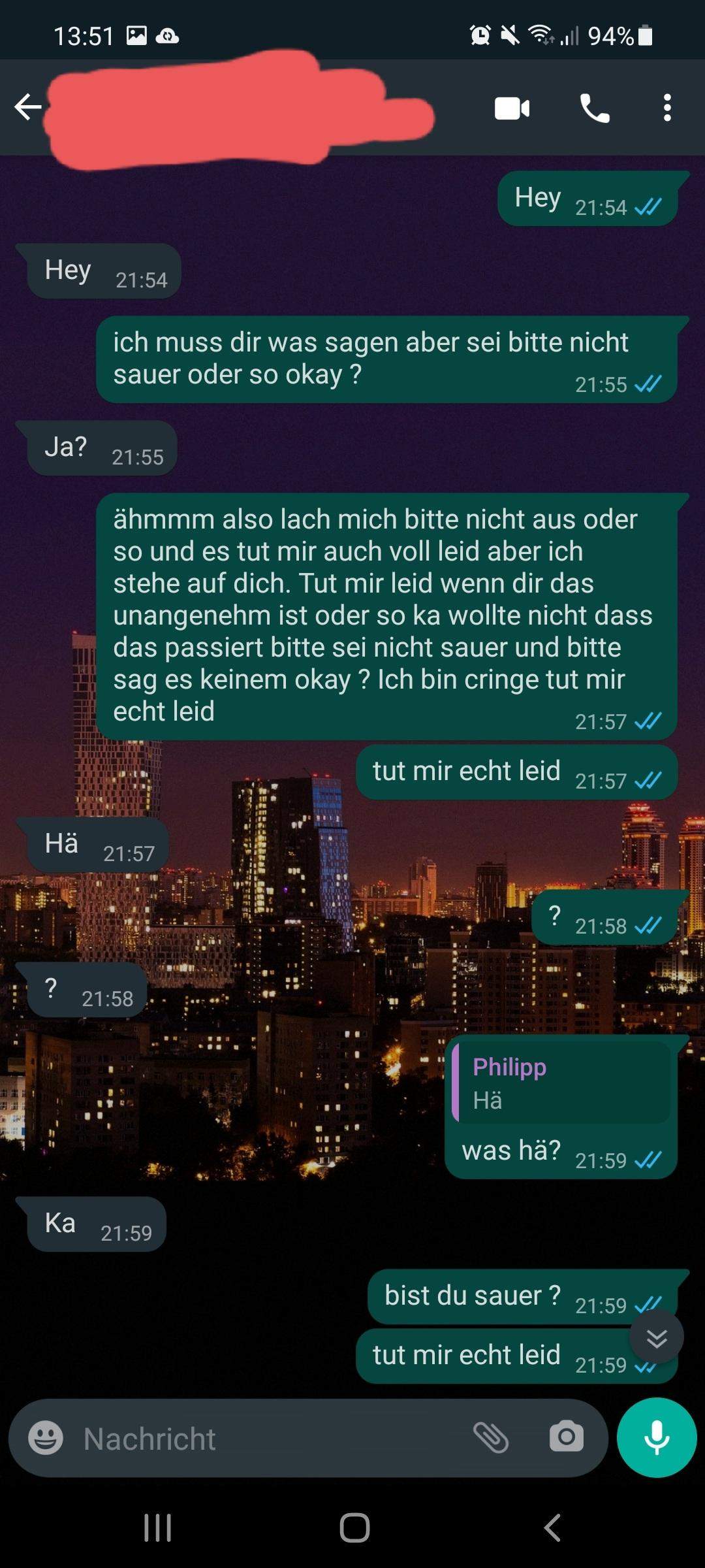 Liebe gestehen: Was meint er?