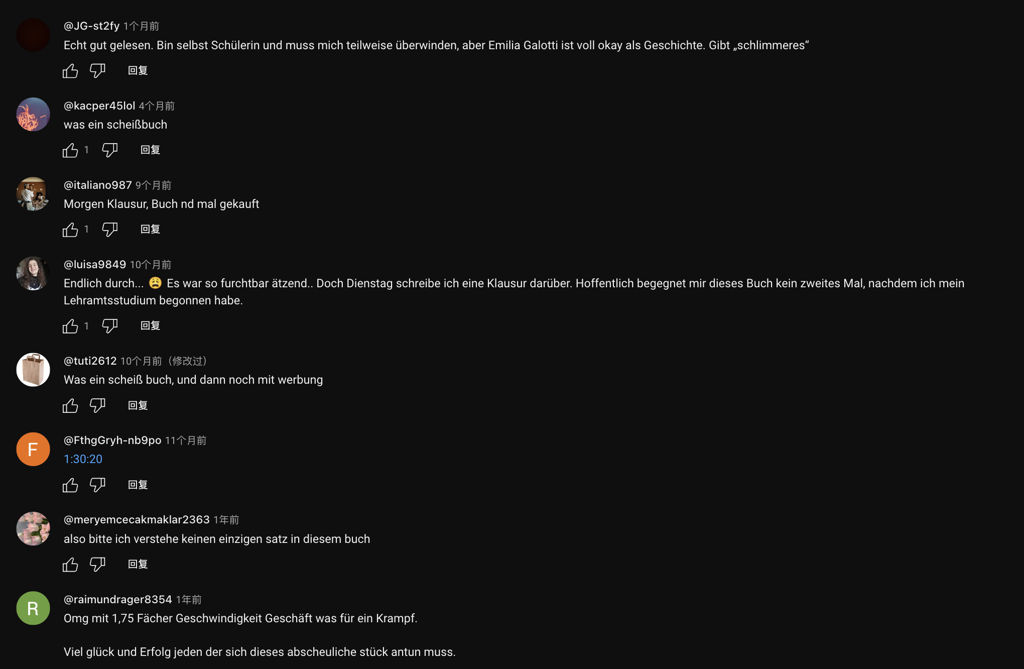 Liest man heute noch gerne Emilia Galotti von Lessing? (Deutsch, Buch ...