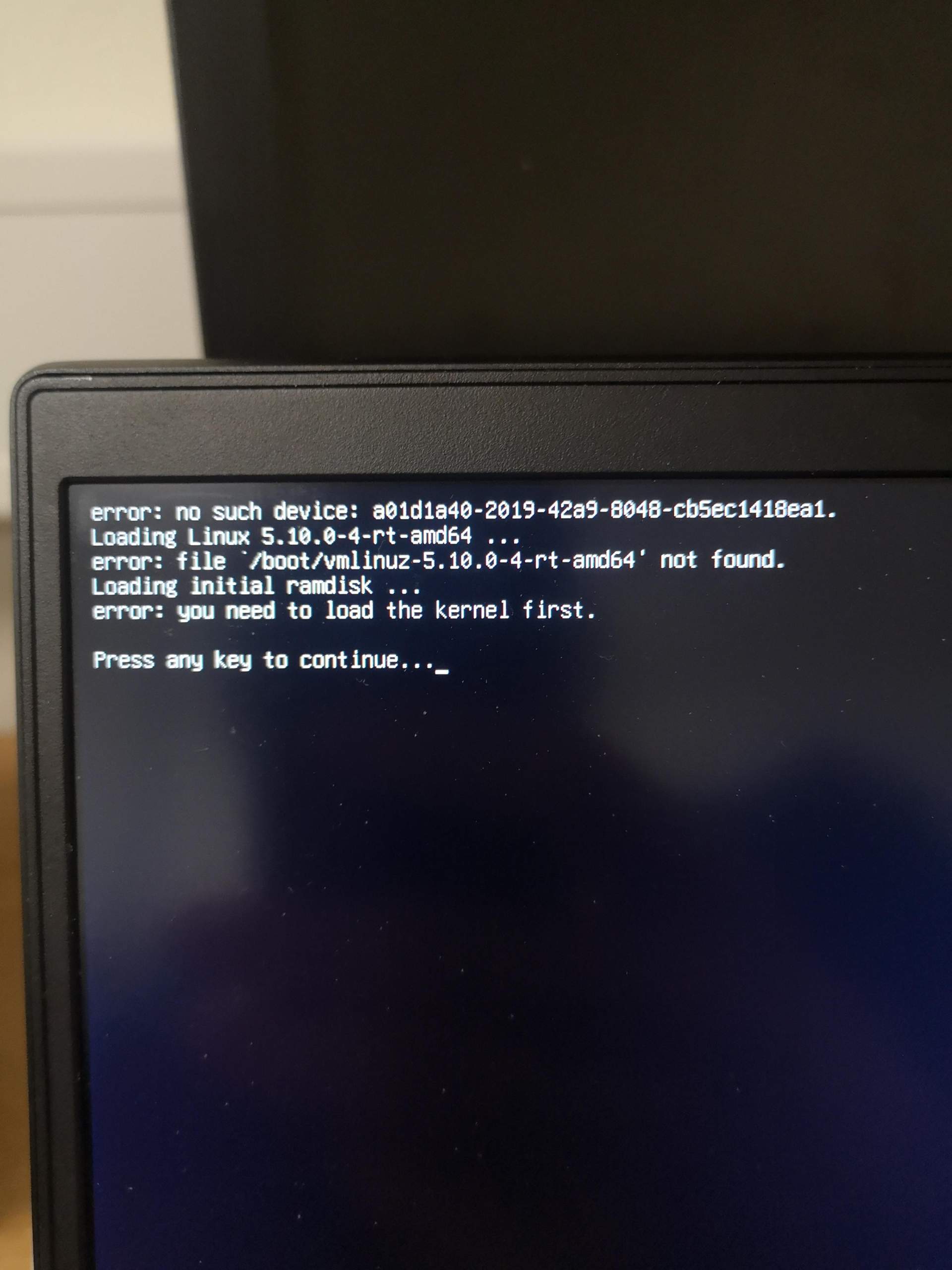 Linux Debian 11 You Need To Load The Kernel First Technik Pc Windows