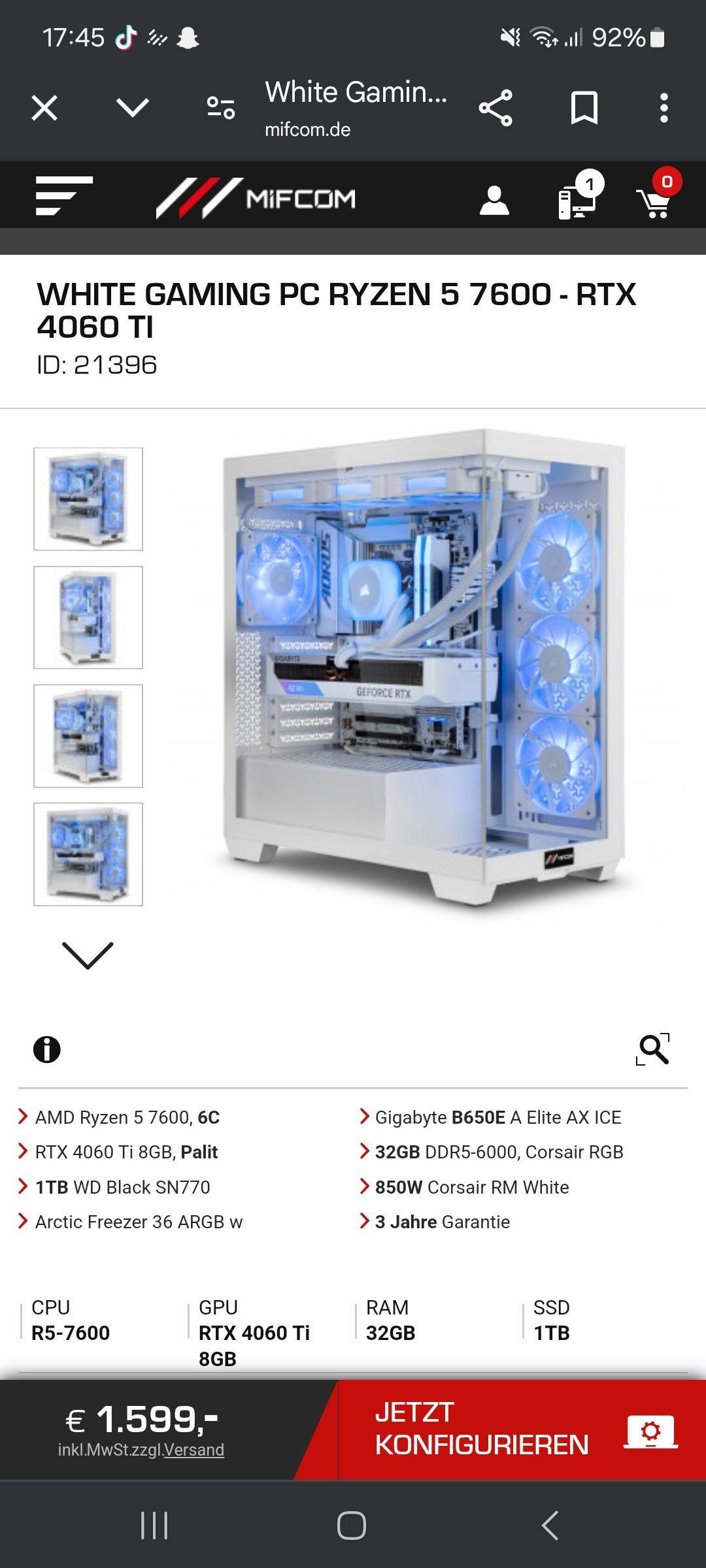 Lohnt sich dieser Mifcom PC? (Gaming PC, Fertig-PC)