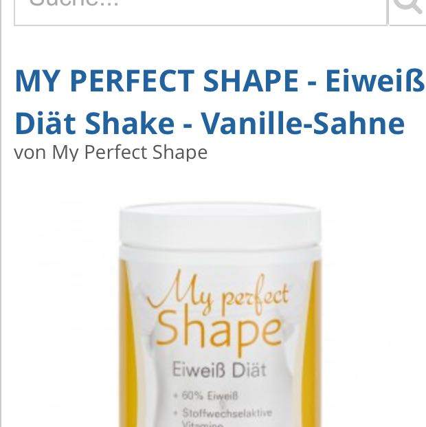 Lohnt sich es das Produkt "My perfect Shape" als Ergänzug zu einer Diät ...