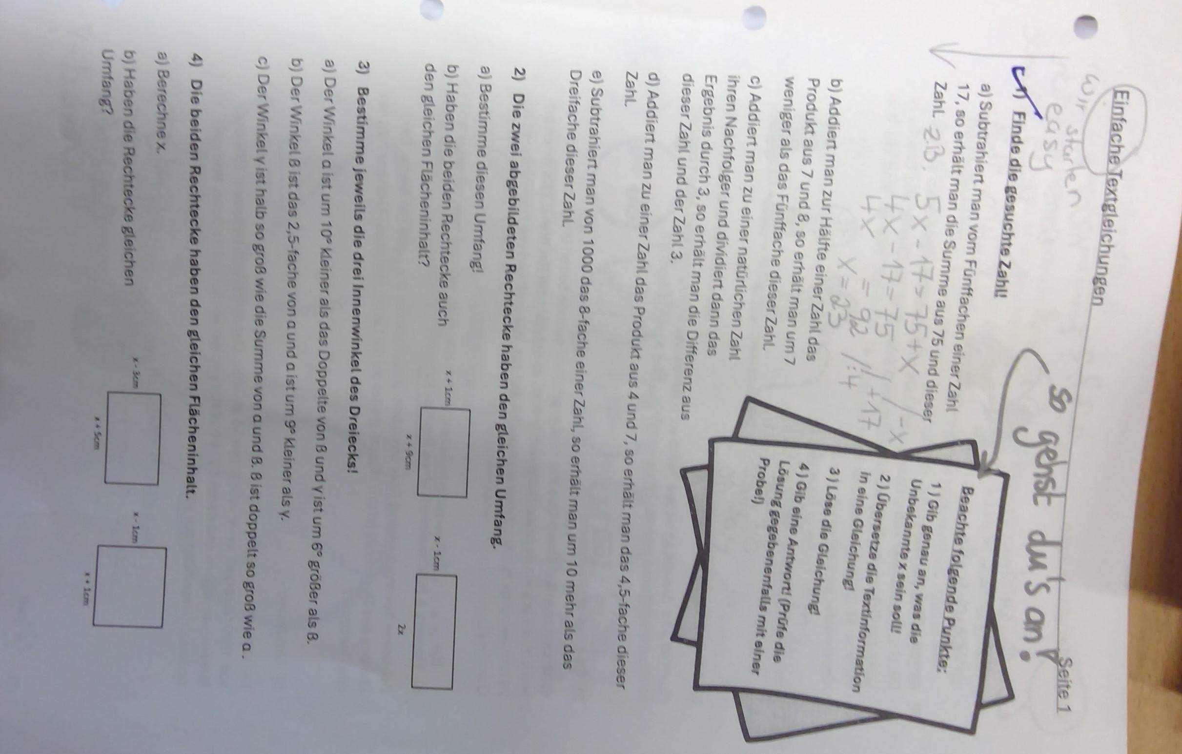 Lust auf knifflige Mathe Rätzel ,dann seid ihr hier genau richtig ...