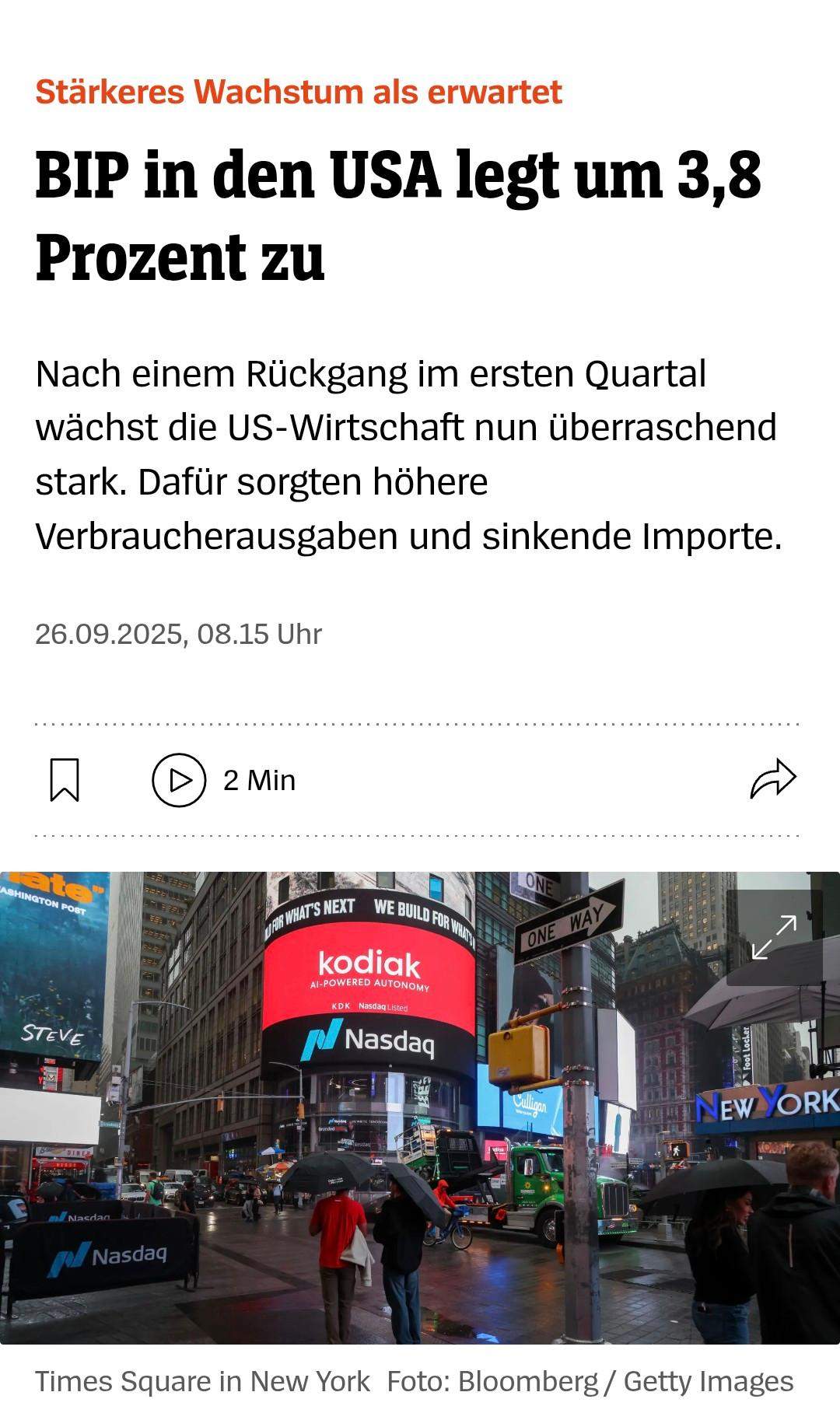 Macht Euch der Zustand der deutschen Wirtschaft traurig? (Politik, Welt)