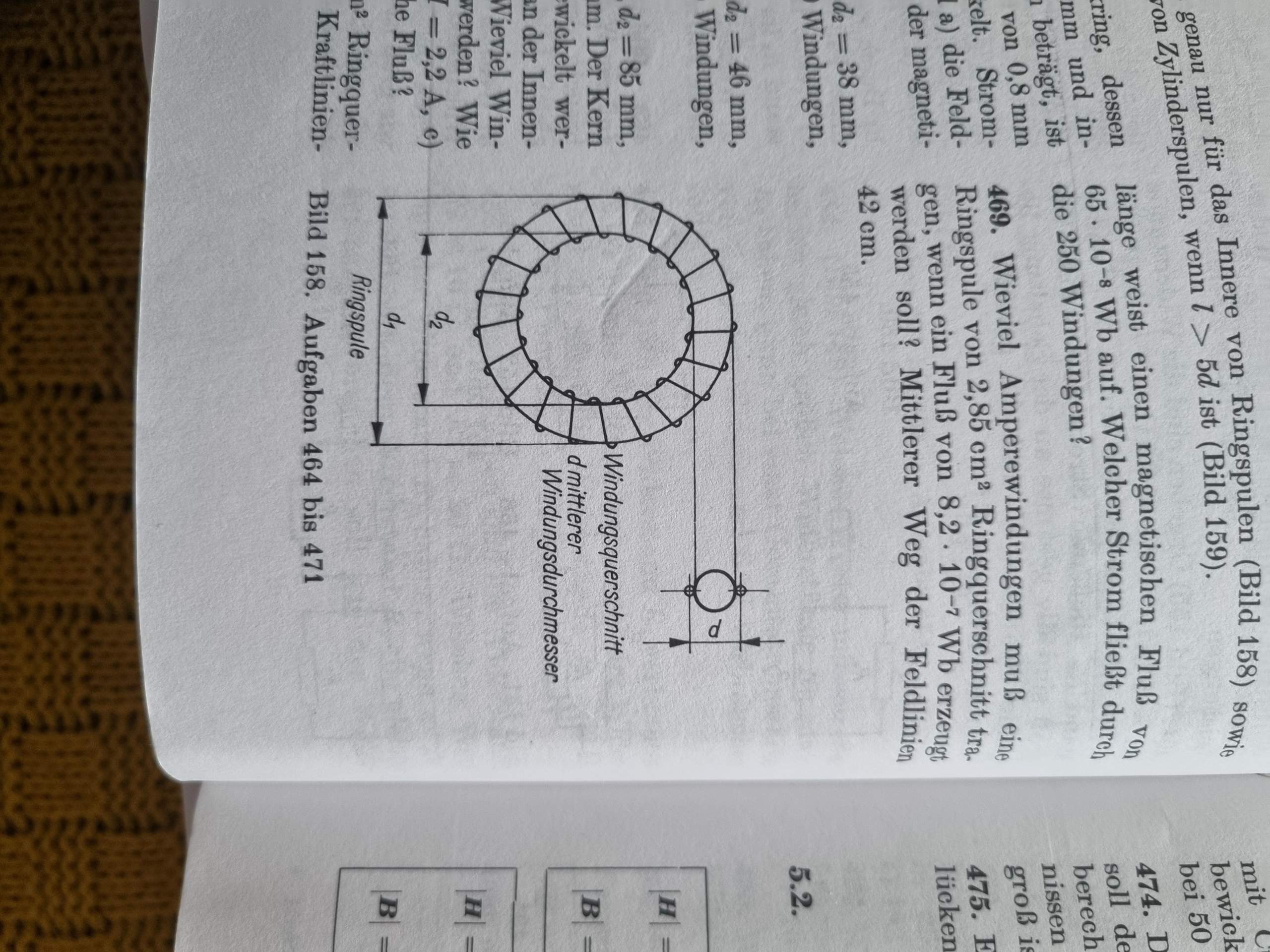 magnetischer Fluss? (rechnen, Gleichungen, Formel)
