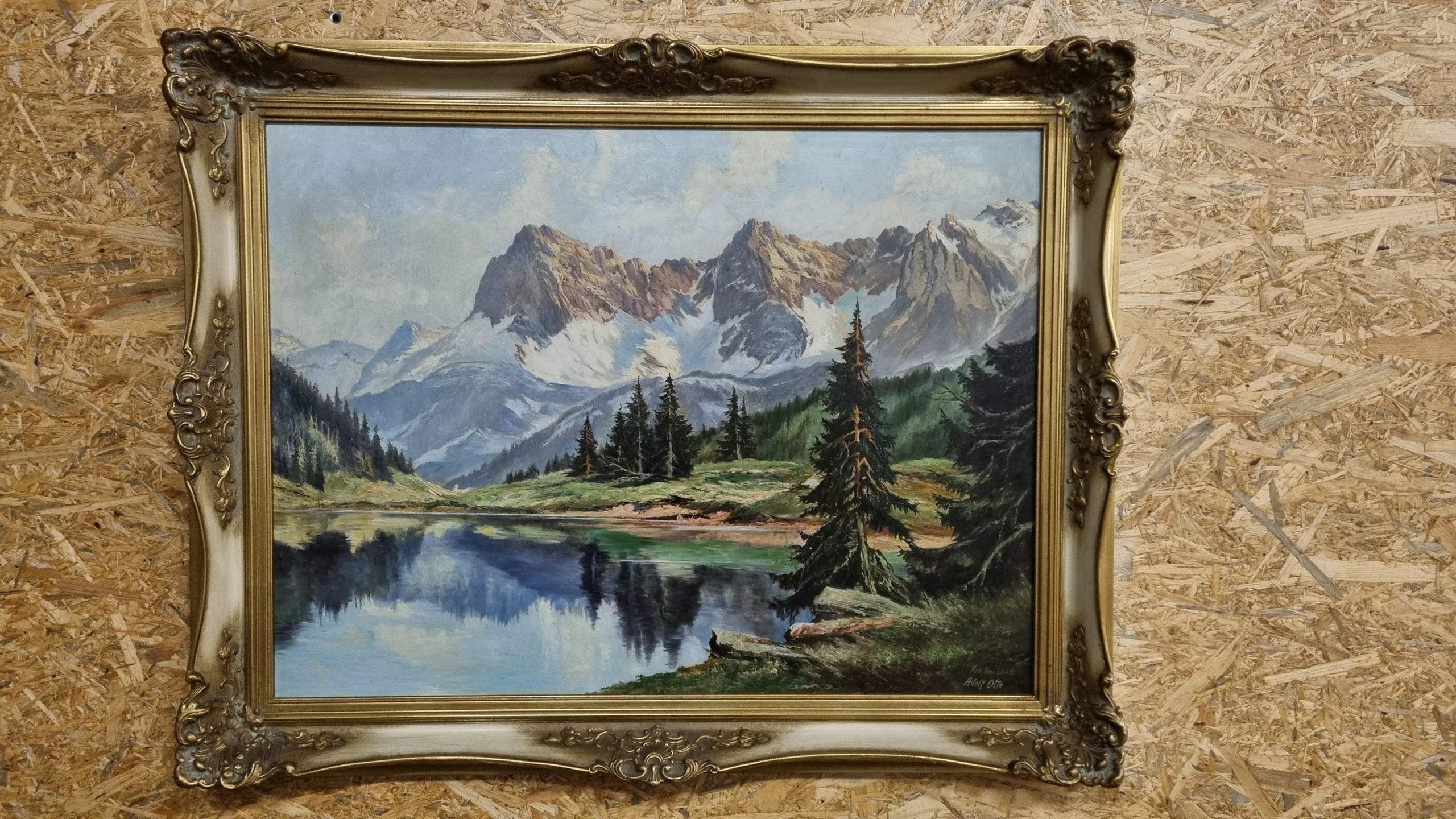 Maler bekannt?Wert des Bildes? (Künstler, Malerei, Gemälde)