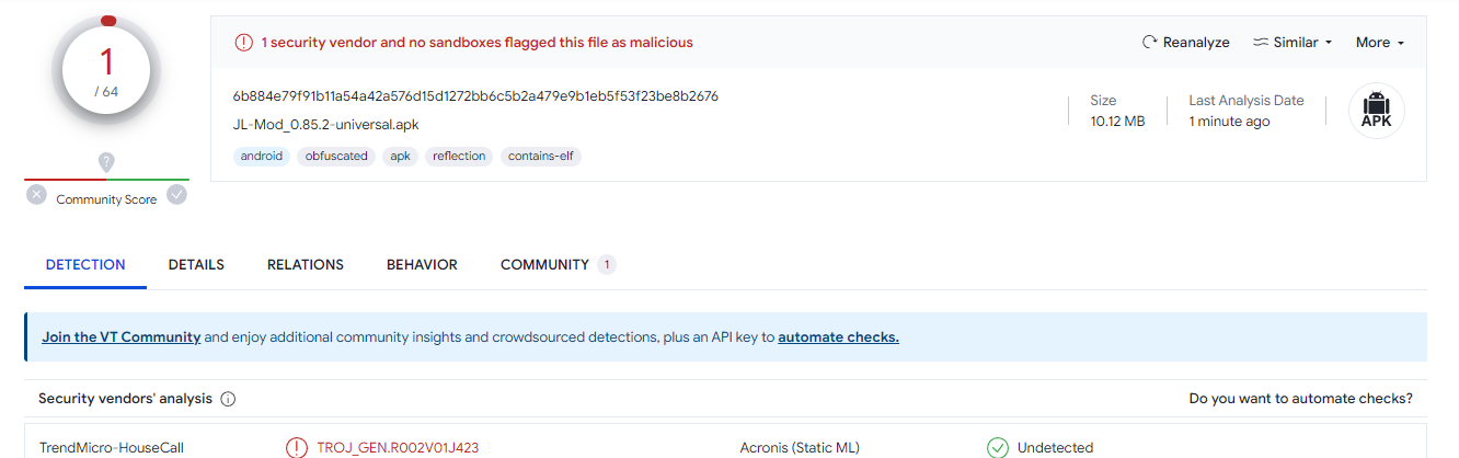 Malware oder "false positive"? (Virus, Antivirus, Trojaner)