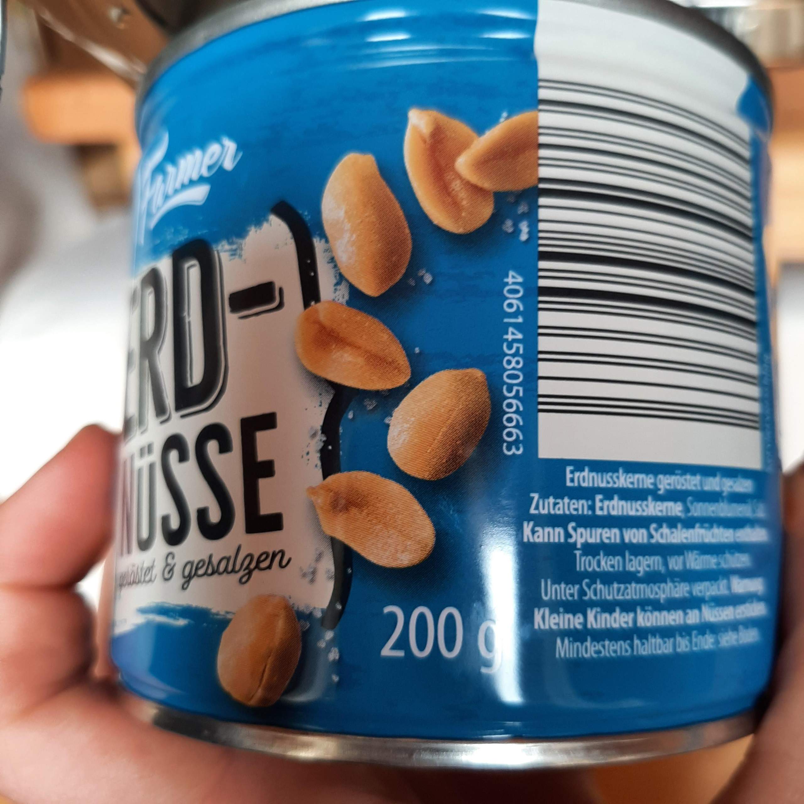 Material Erdnussdose? Geeignet für Garten? (Pflanzen, upcycling)
