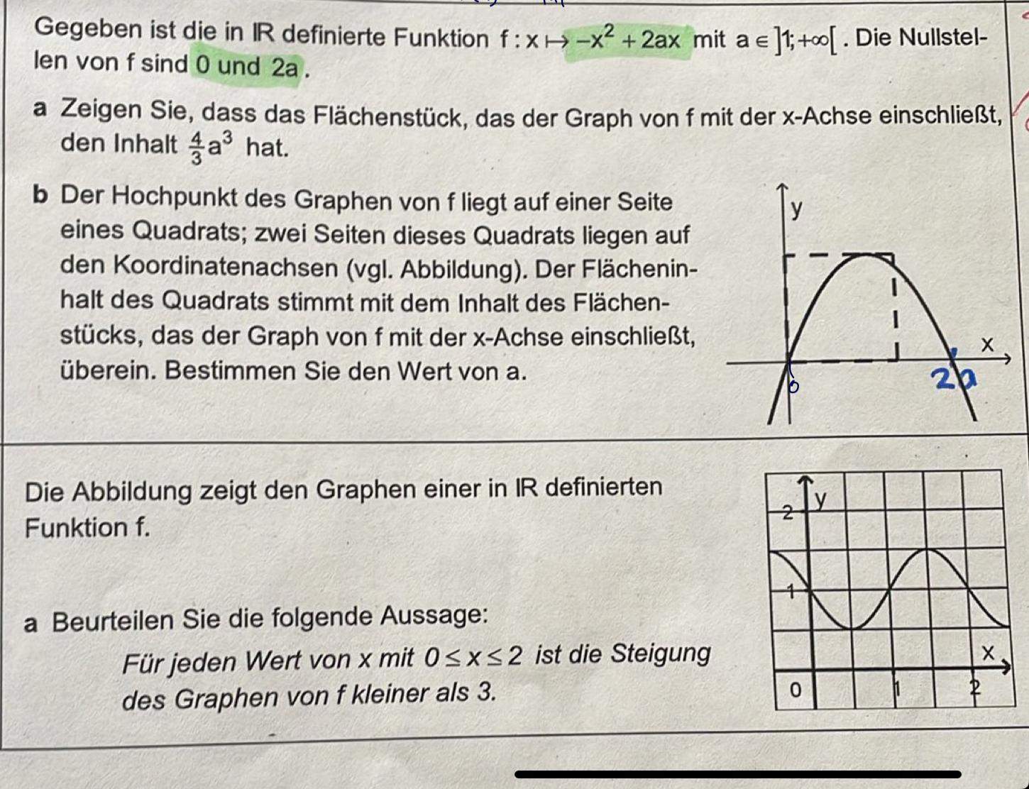 Mathe? (rechnen, Ableitung)