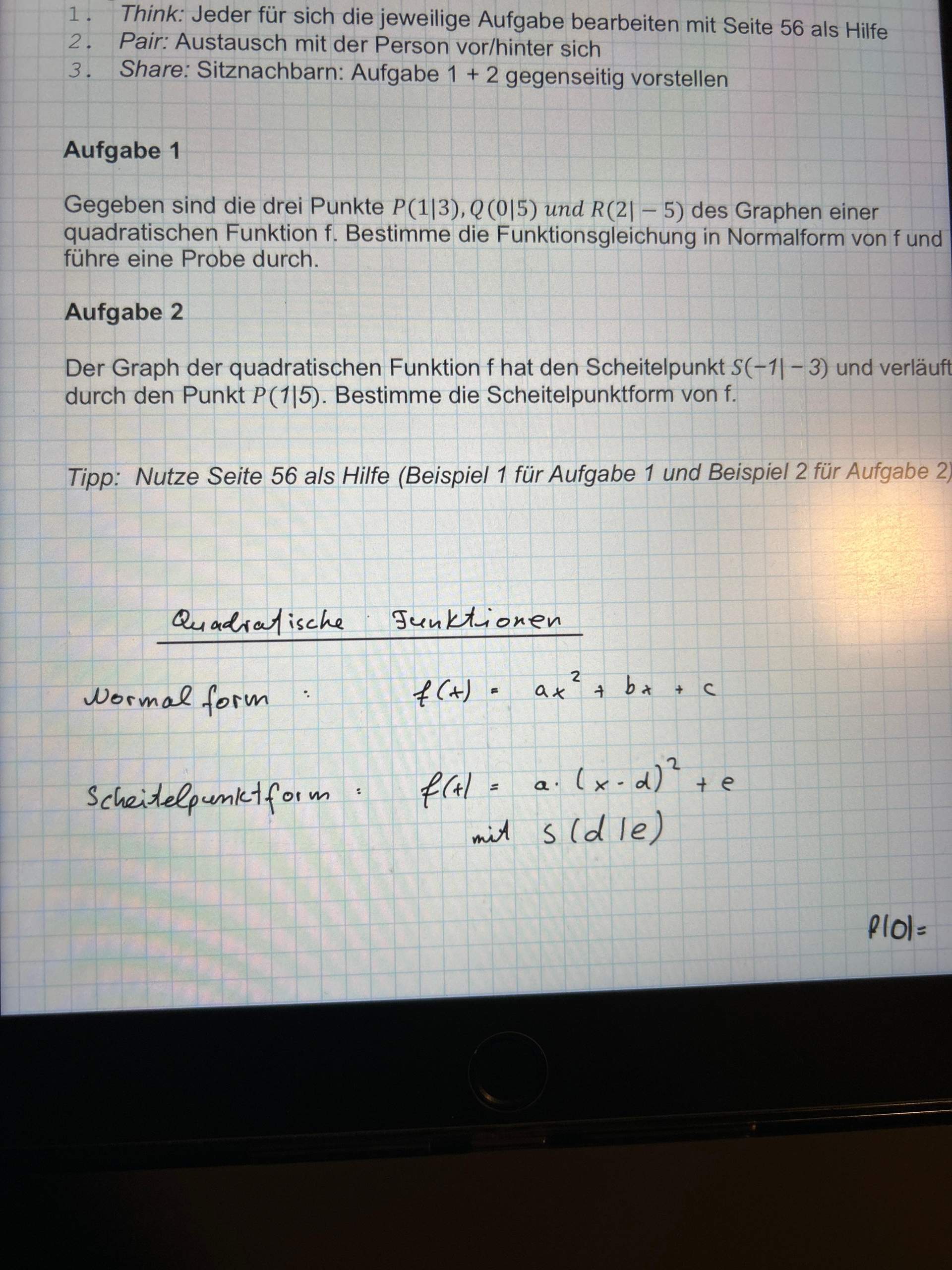Mathe? (rechnen, Funktion, Gleichungen)