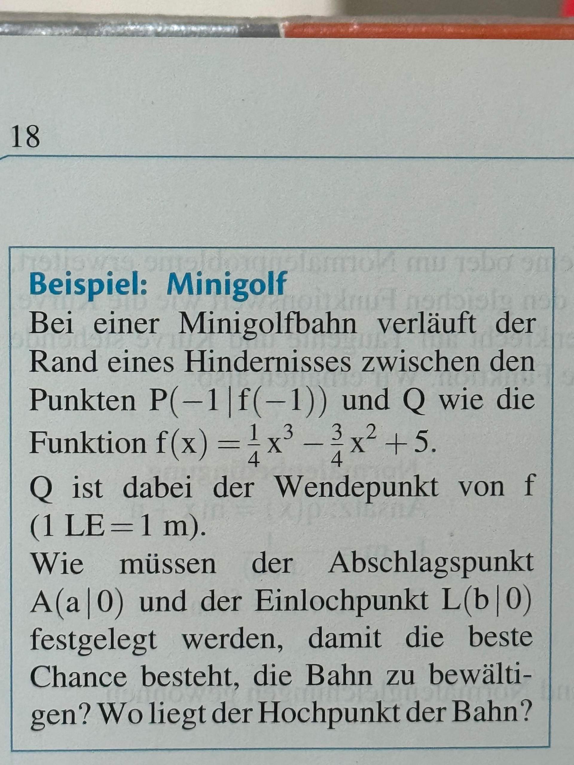 Mathe Aufgabe Analysis Abitur? (rechnen, Funktion, Ableitung)