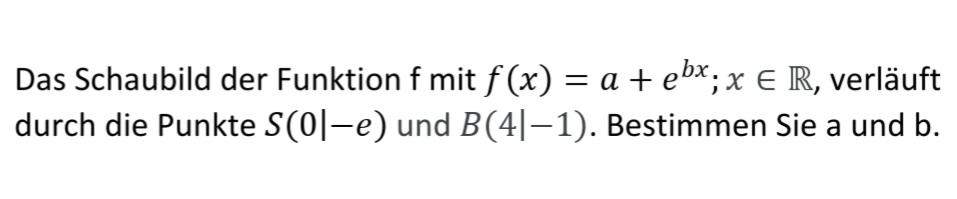 Mathe (Exponentialfunktionen) - kurze Frage? (Schule, Mathematik, Funktion)