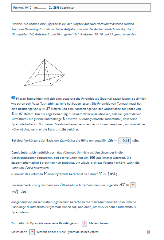 Mathe Probleme, Etest? (Studium, Universität, rechnen)
