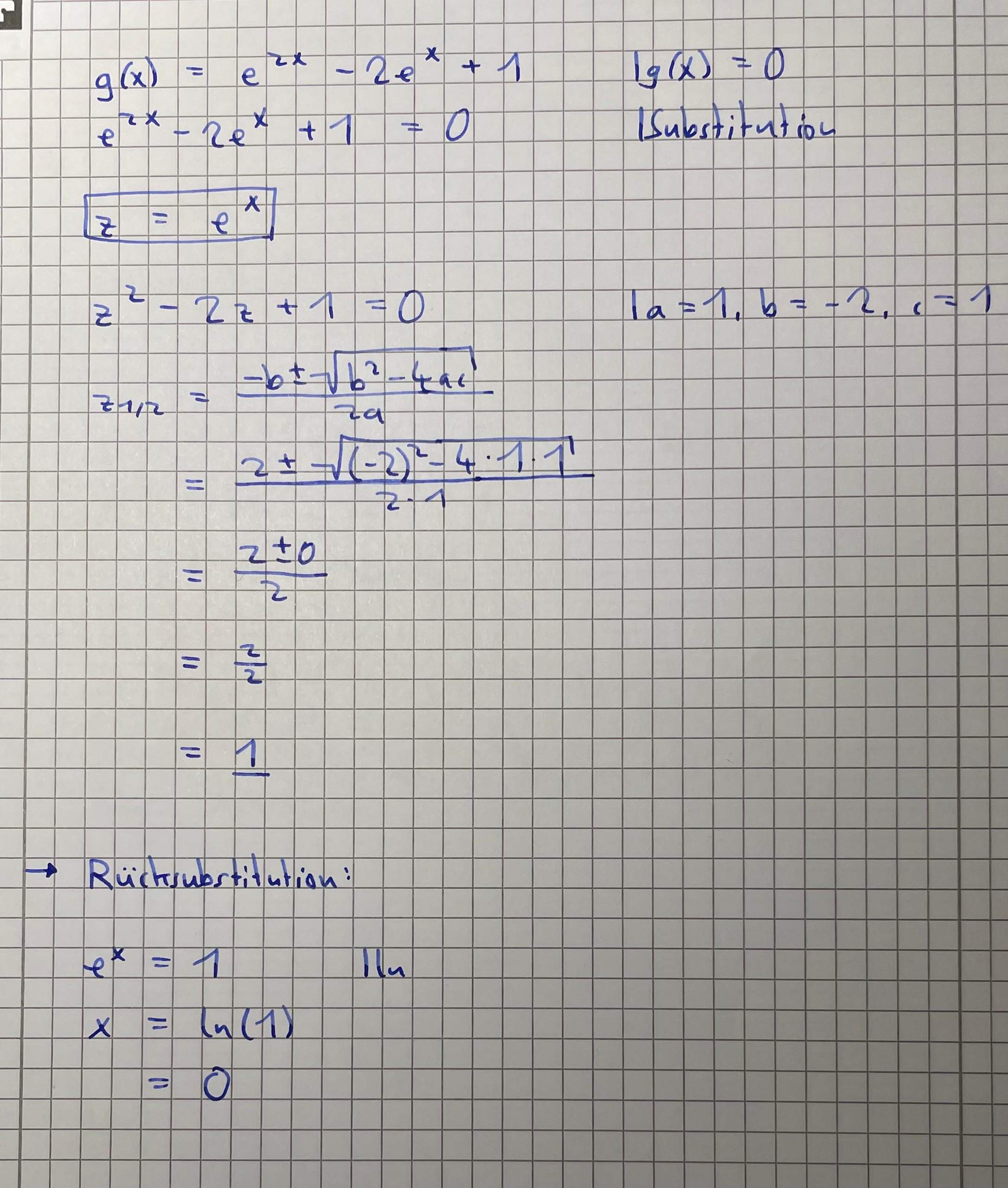 [Mathe] Schnittpunkte mit den Koordinatenachsen bestimmen? (Funktion, Gleichungen, Mathematiker)