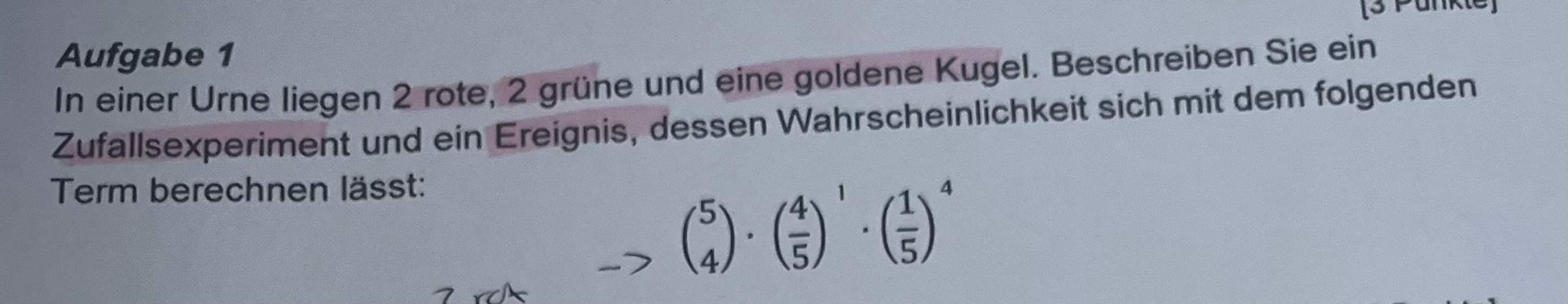 Mathe Stochastik? (rechnen, Gleichungen, Formel)
