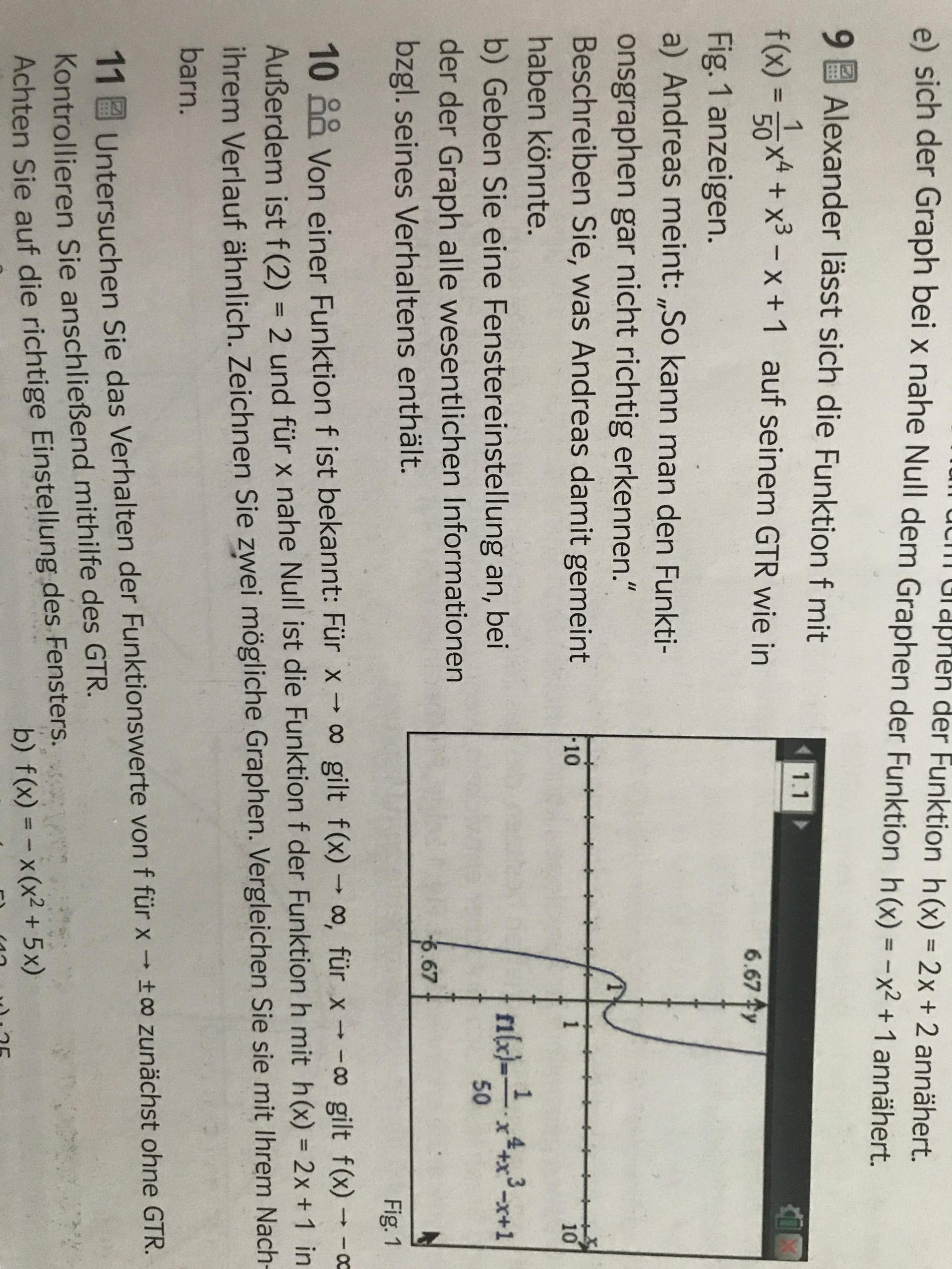 Mathematik Aufgabe (EF) Ganzrationale Funktionen? Mathematik Aufgabe (EF) Ganzrationale Funktionen?