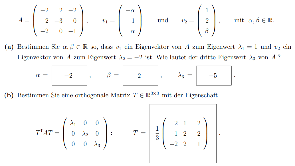 Matrix umformen? (rechnen, Funktion, Gleichungen)