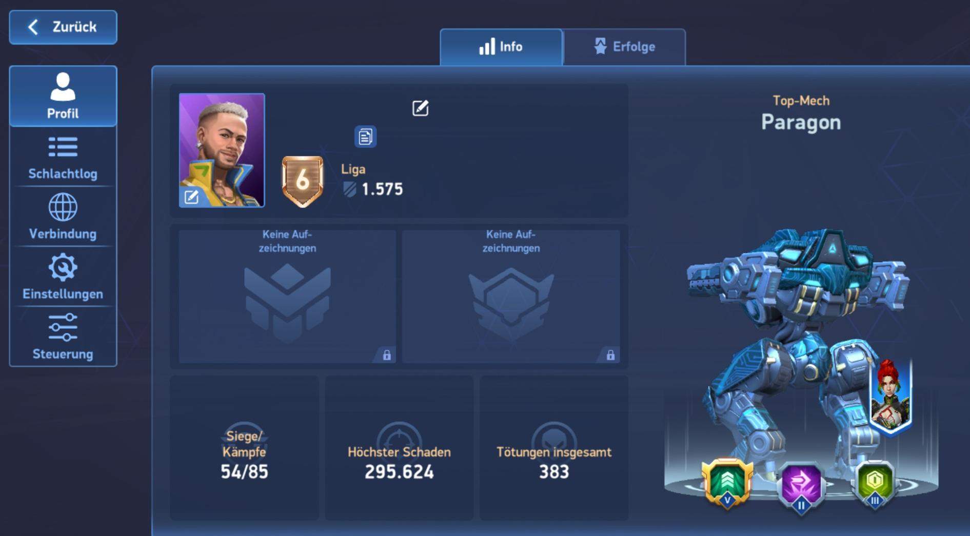 Mech Arena Pc. Fehler im System ( Im Spiel selber ) der sich nicht beheben lässt. Warum ...