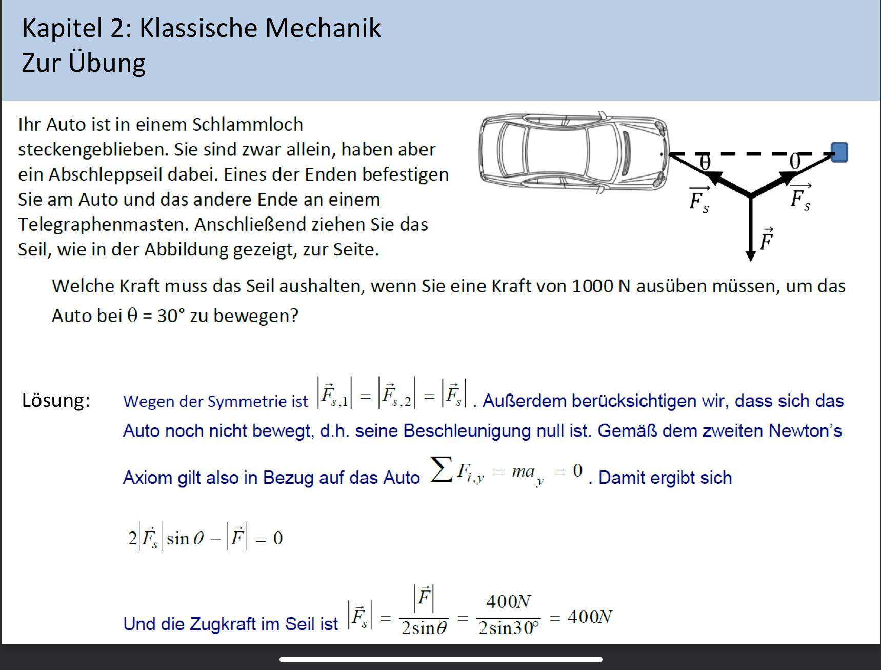 Mechanische physik? (Strom, Energie, Formel)