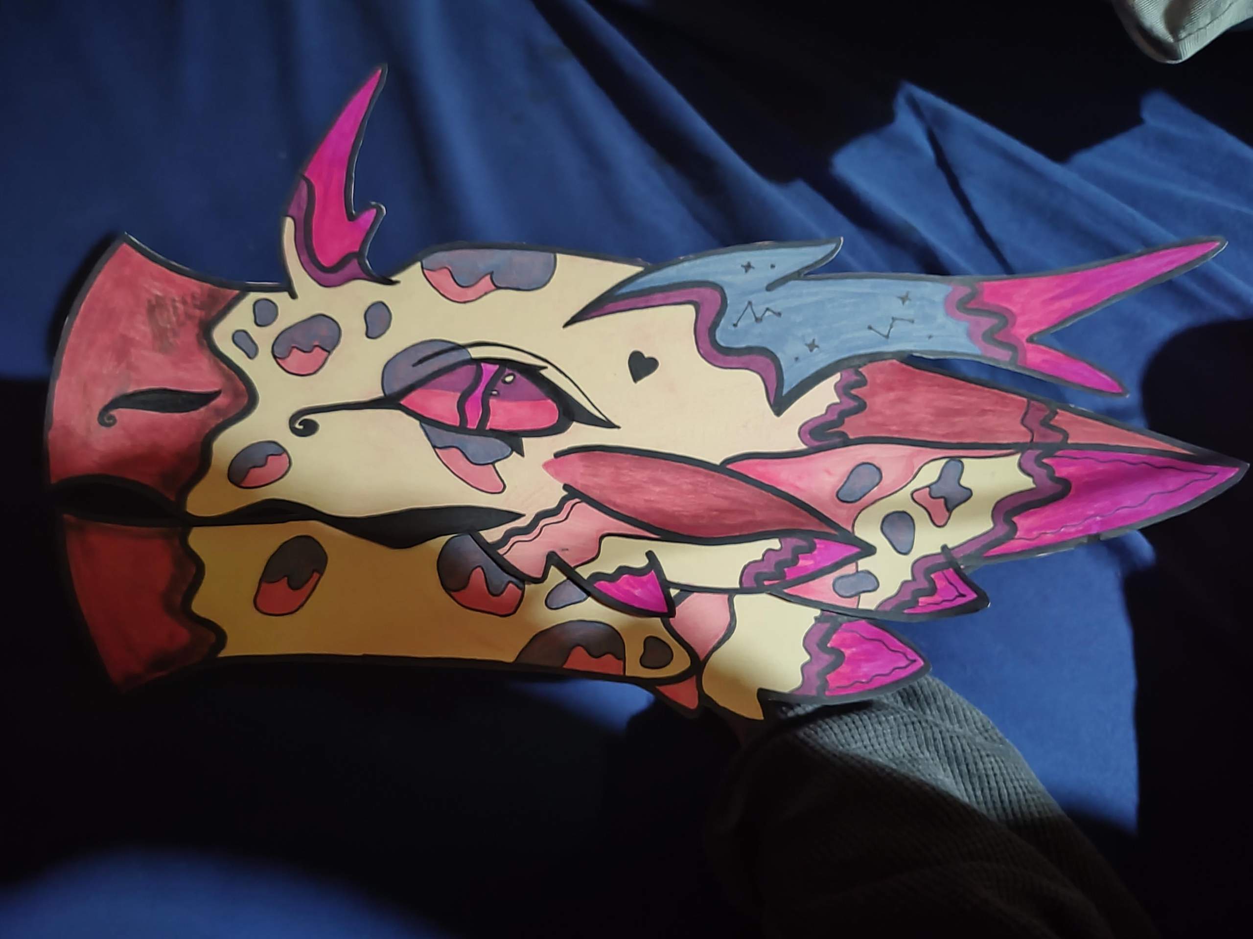 MEIN ERSTER DRAGON PUPPET AHHHHHHHH? (basteln, Papier, Drachen)