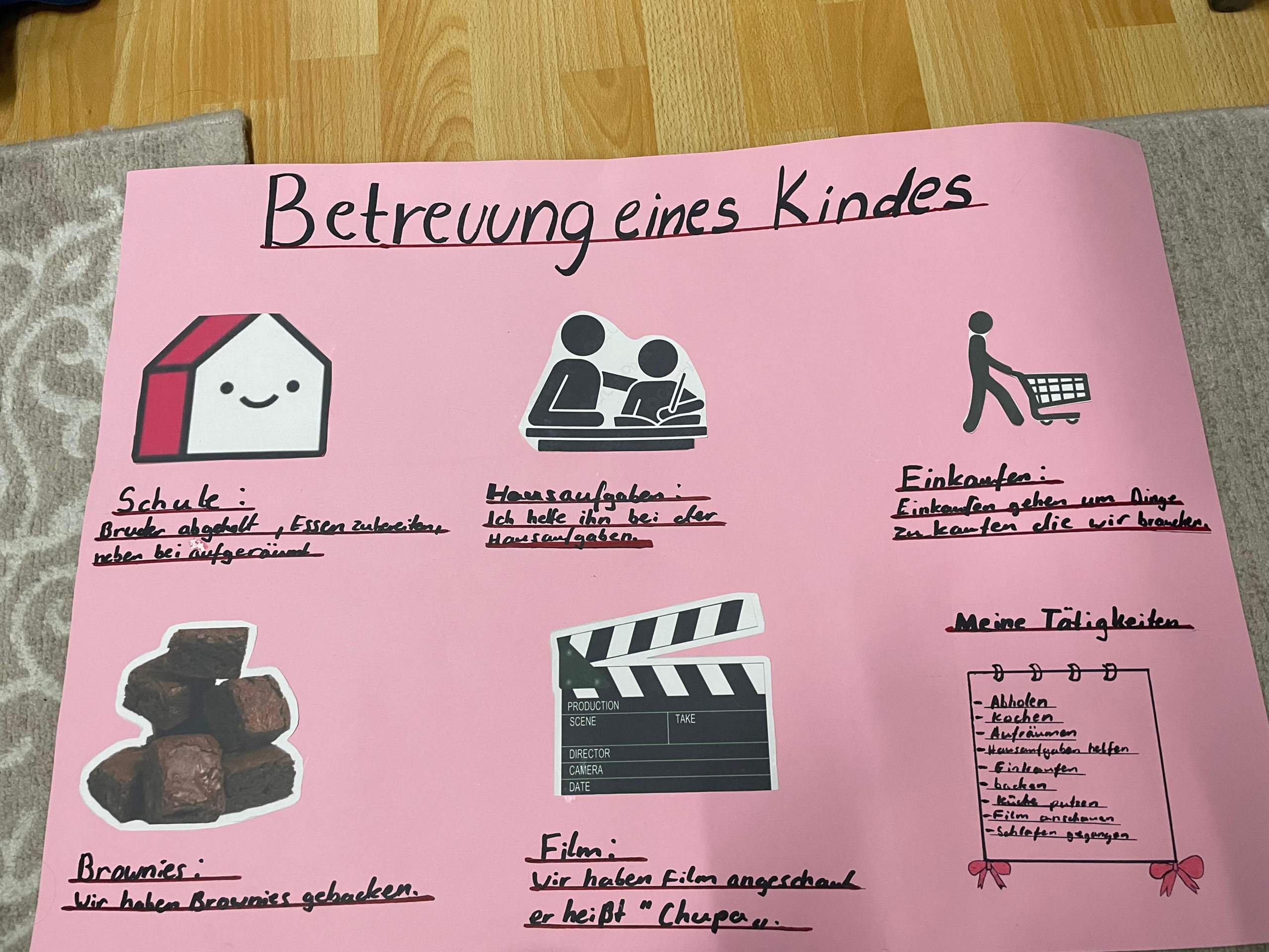 Mein Plakat Schule Referat Präsentation